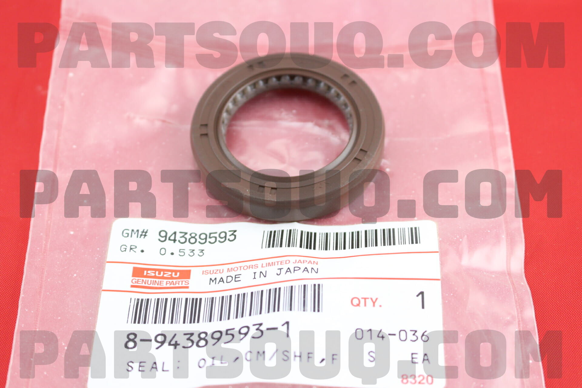 SEAL; OIL,CM 8942152200 | Isuzu Parts | PartSouq