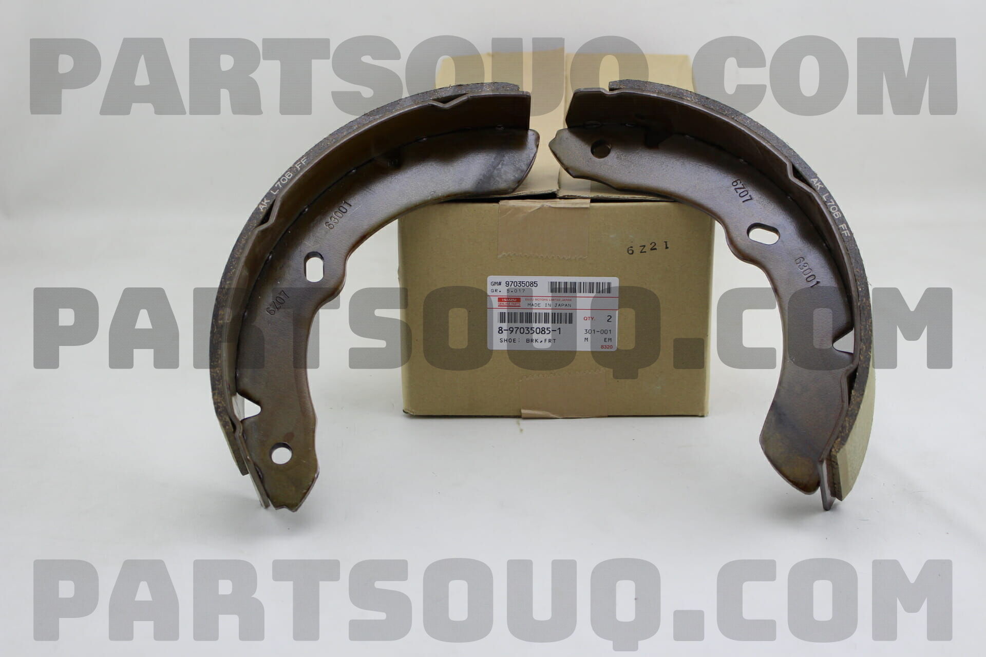 SHOE; BRK,FR 8970350851 | Isuzu Parts | PartSouq
