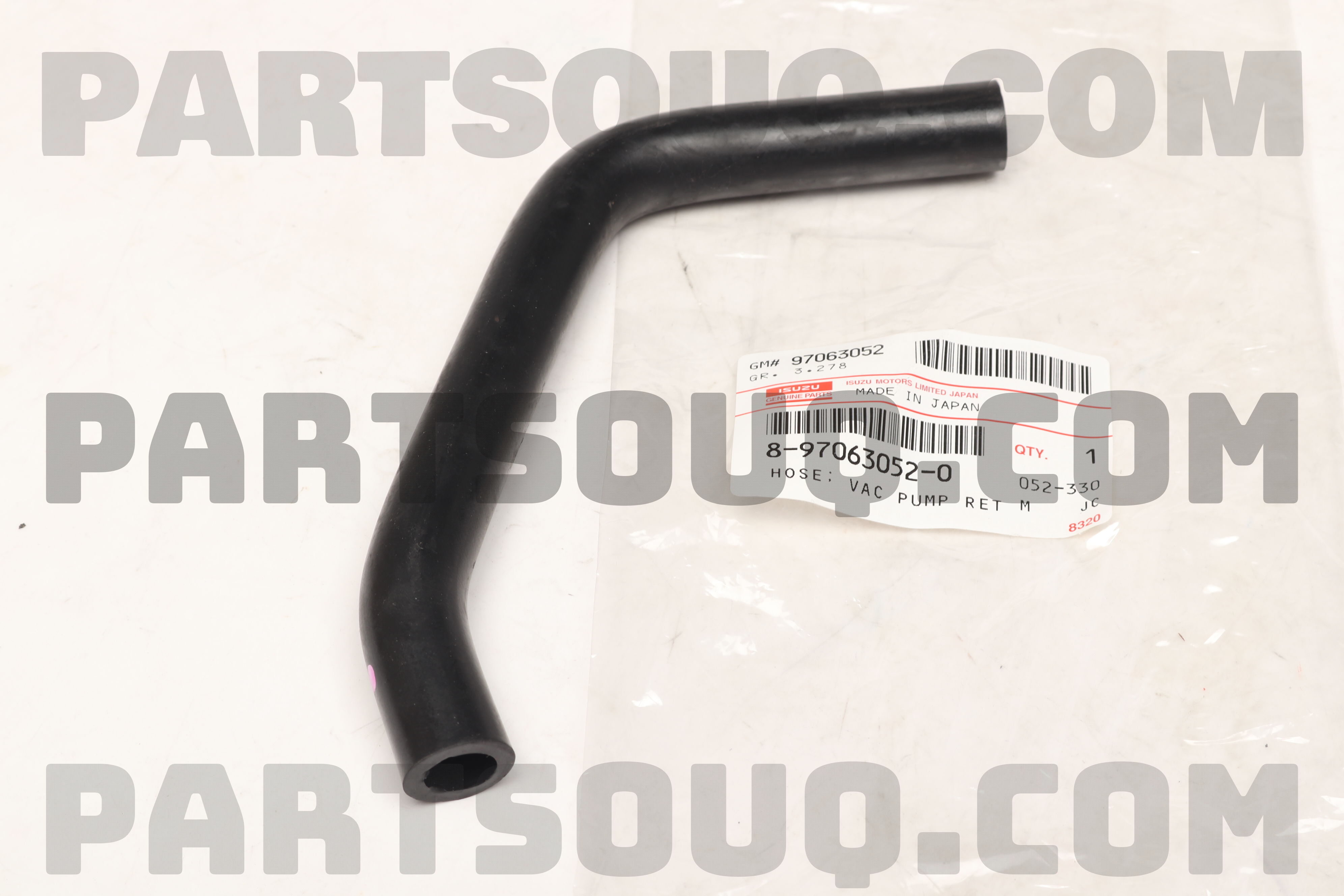 HOSE; VAC PU 8970630520 | Isuzu Parts | PartSouq