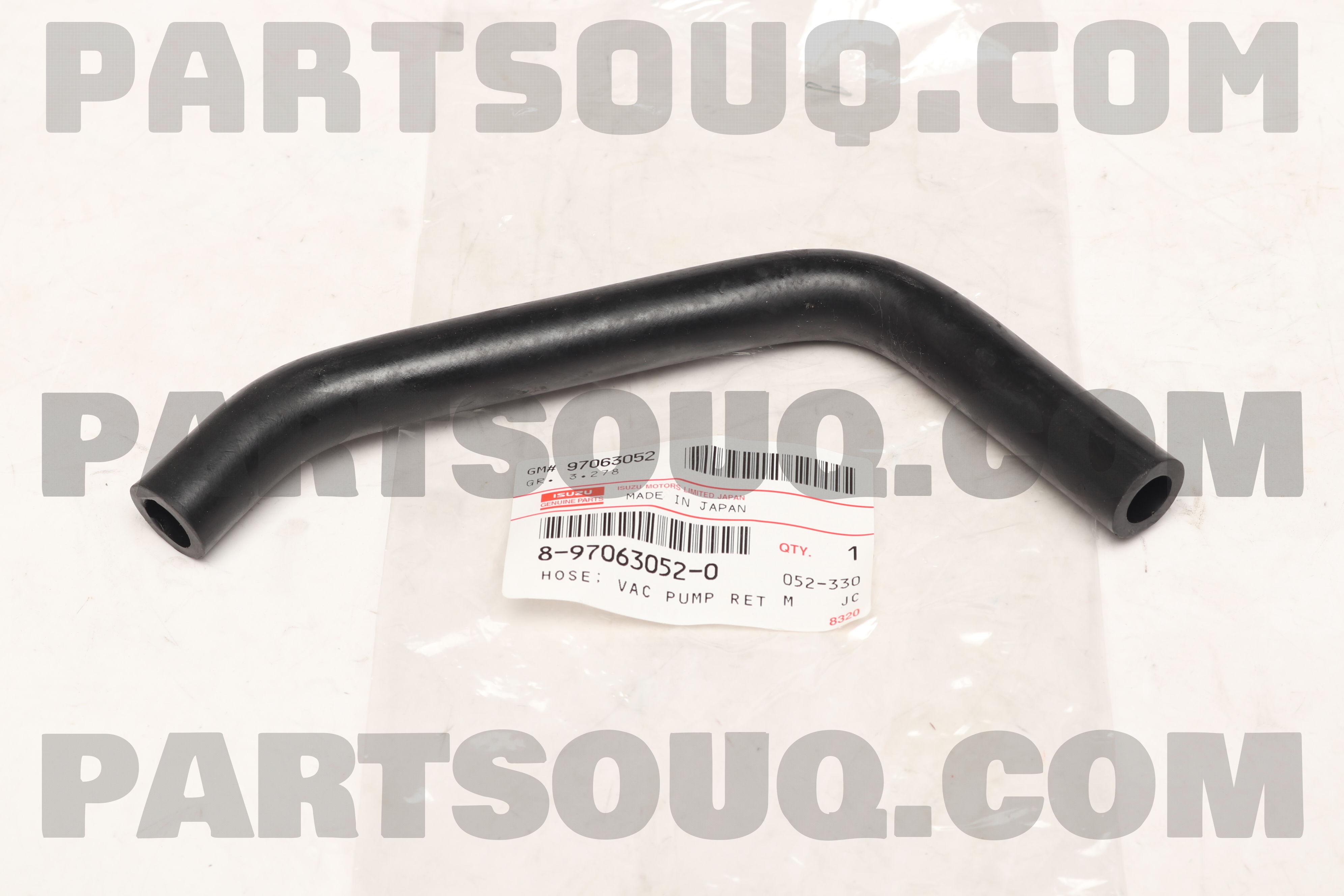 HOSE; VAC PU 8970630520 | Isuzu Parts | PartSouq