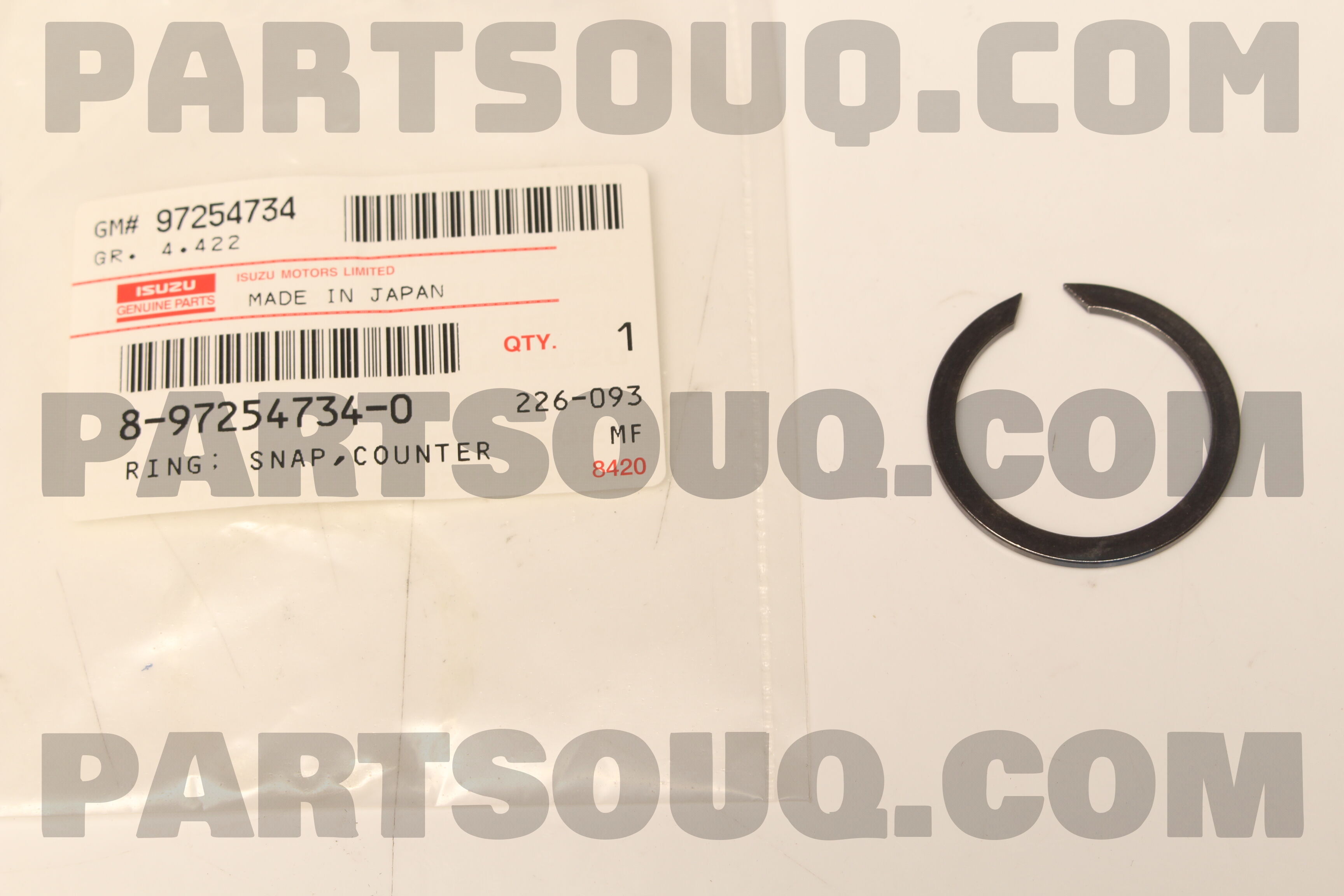 RING; SNAP,C 8972547340 | Isuzu Parts | PartSouq