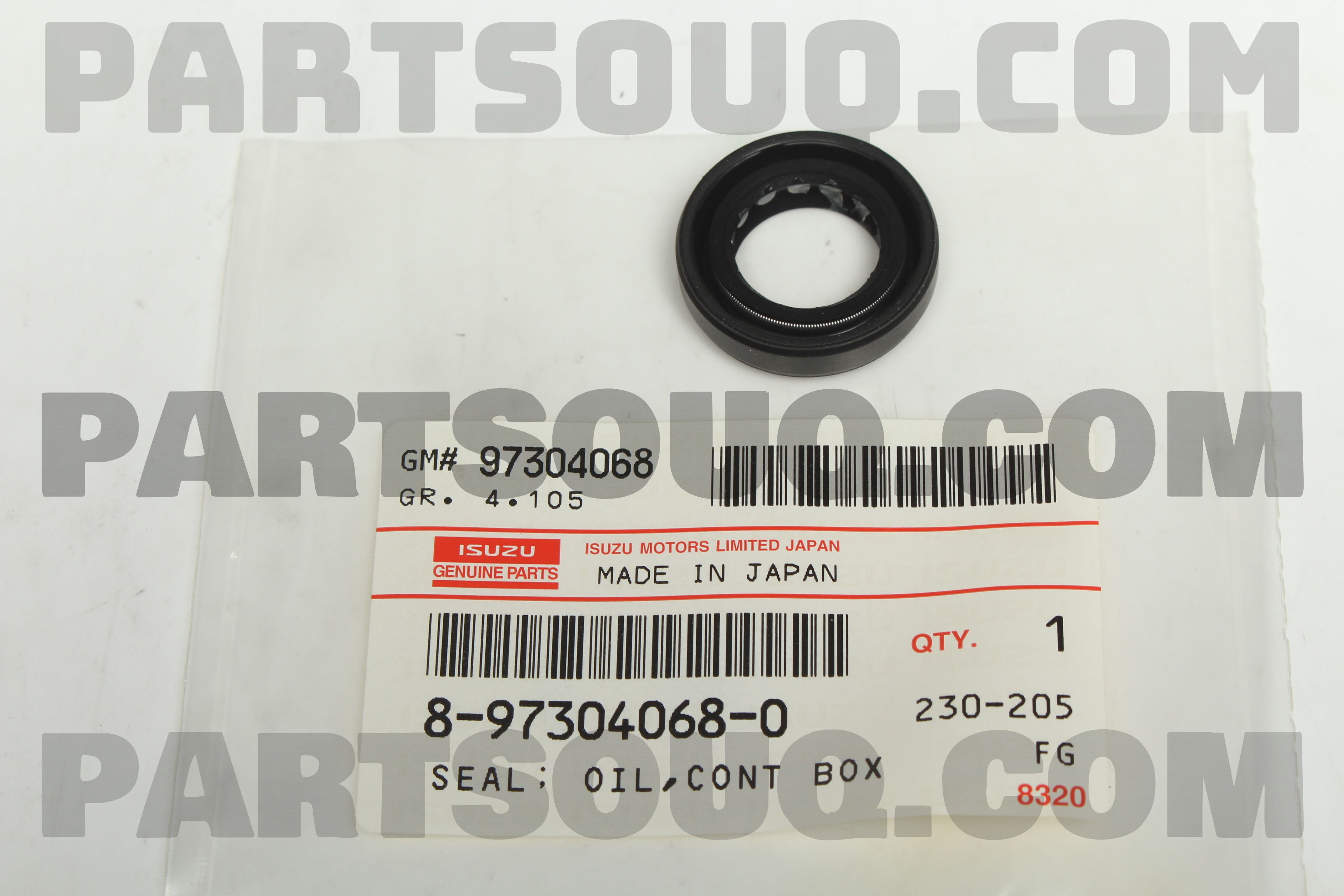 SEAL; OIL,CO 8941287840 | Isuzu Parts | PartSouq