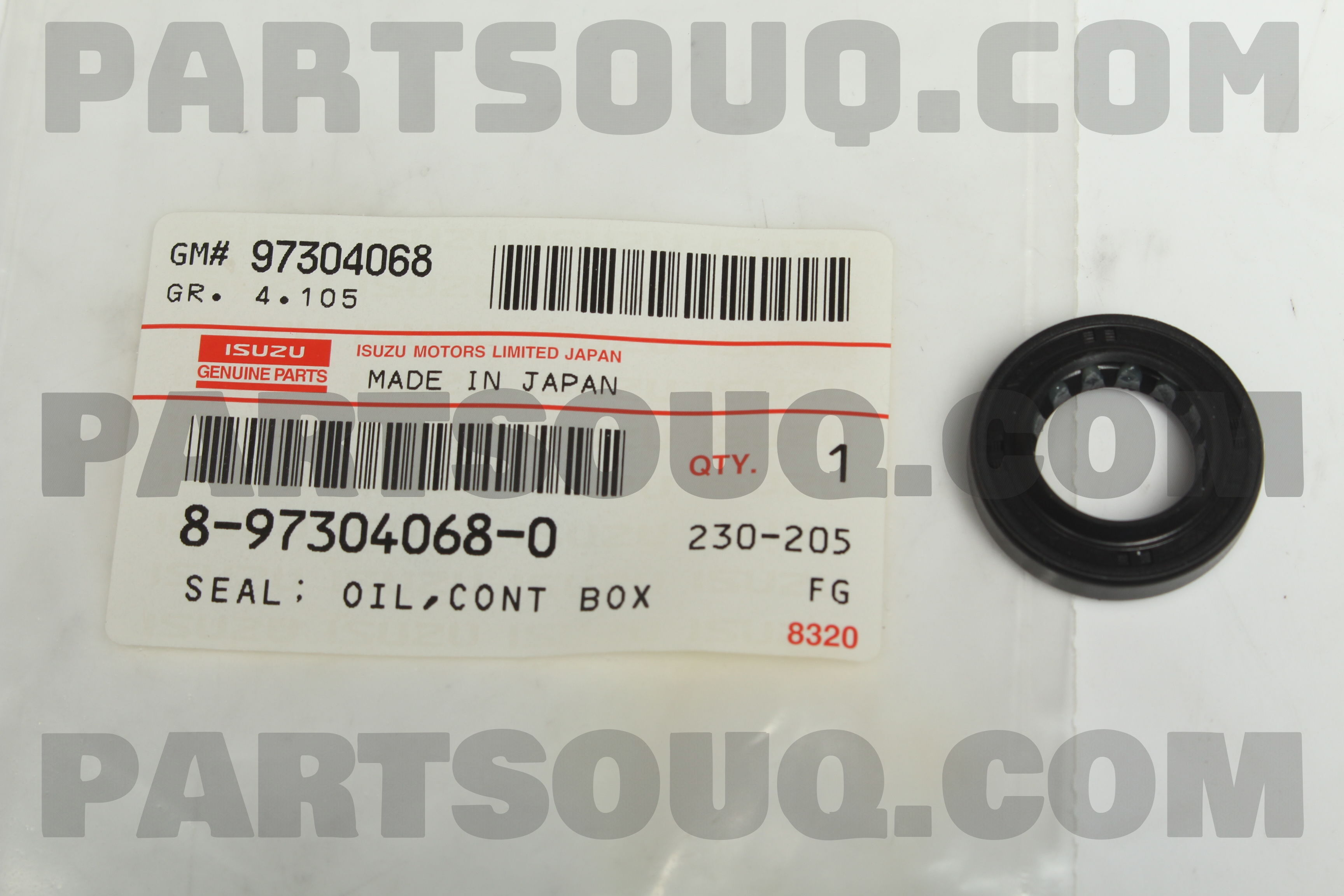 SEAL; OIL,CO 8941287840 | Isuzu Parts | PartSouq