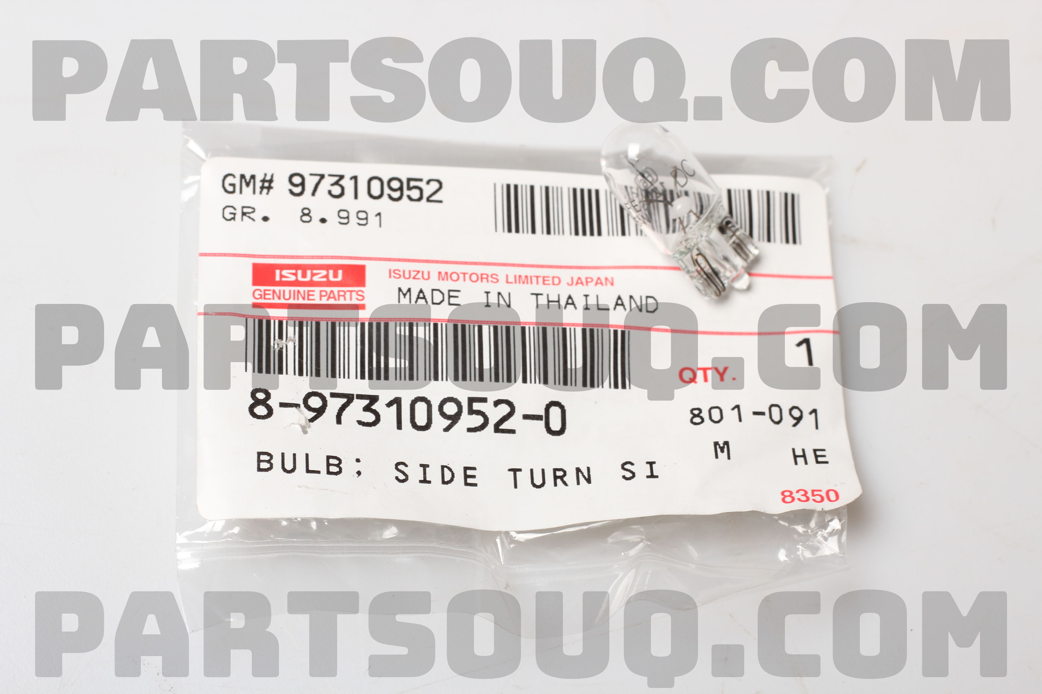 BULB; SIDE TURN 8973109520 | Isuzu Parts | PartSouq