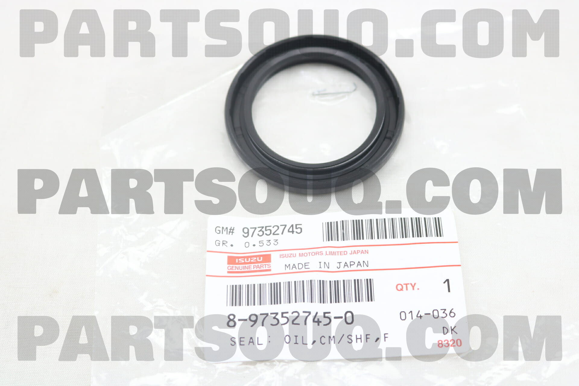 SEAL; OIL,CM 8970805620 | Isuzu Parts | PartSouq