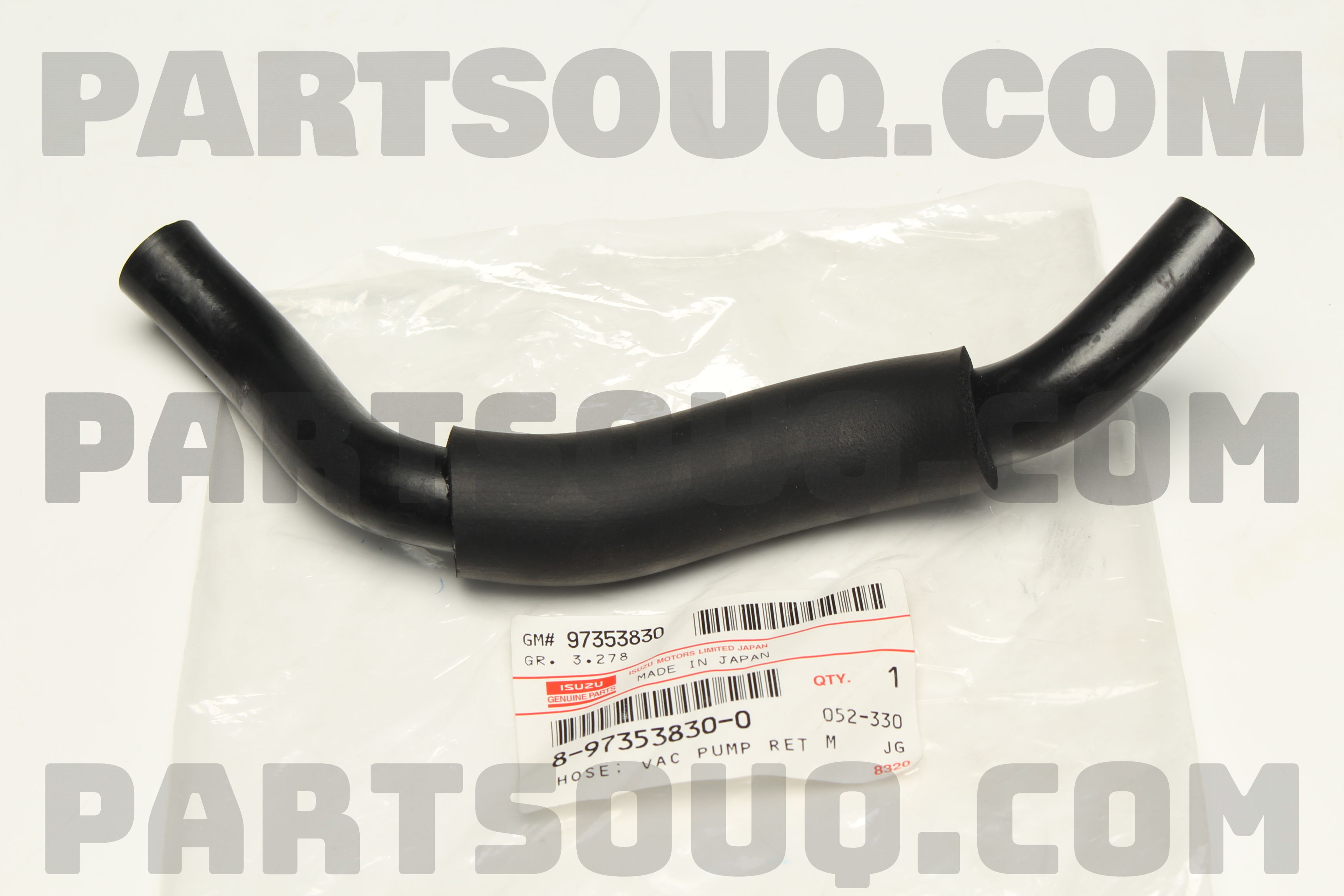 HOSE; VAC PUMP 8973538300 | Isuzu Parts | PartSouq