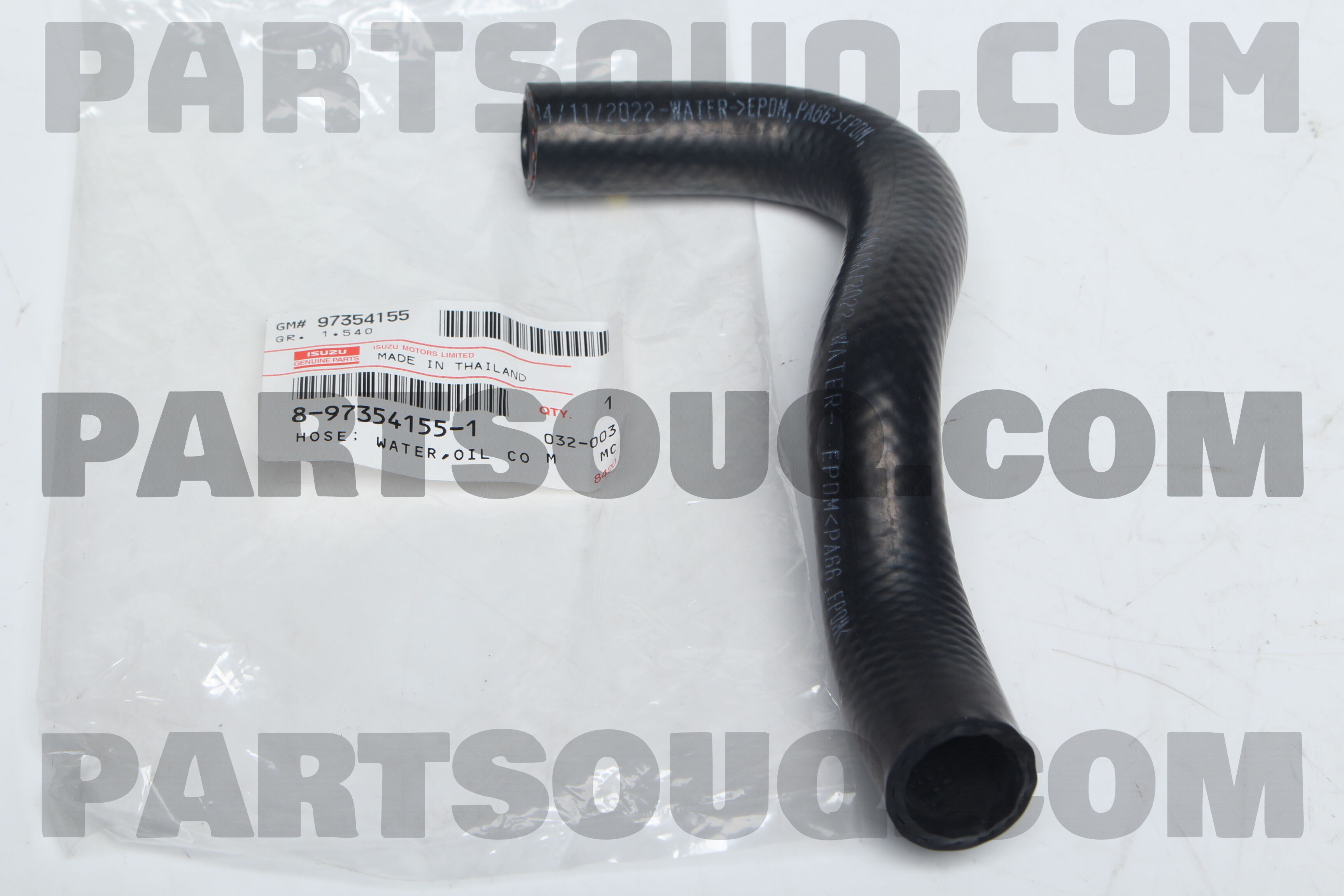 HOSE; WATER,OIL 8973541551 | Isuzu Parts | PartSouq