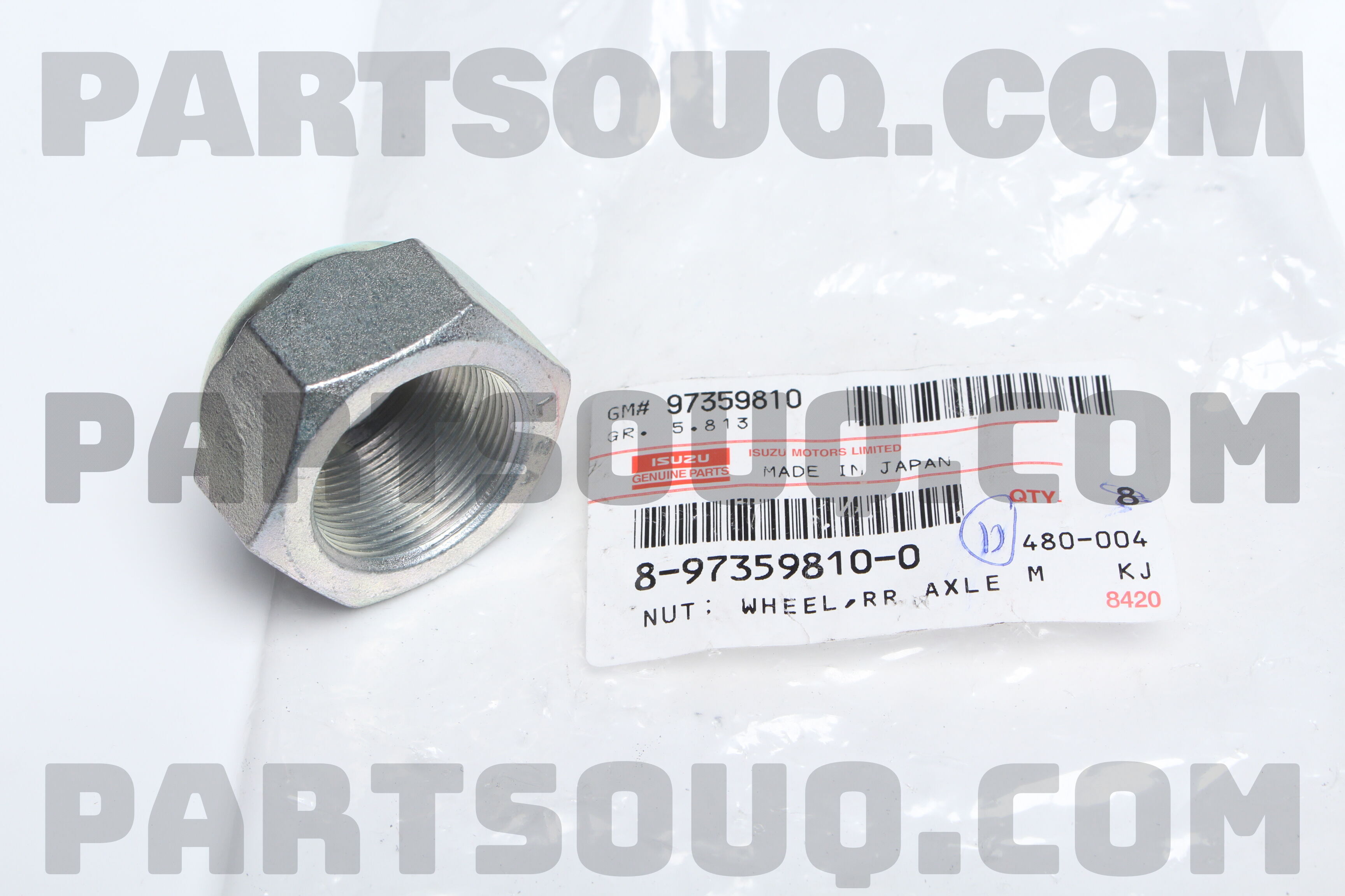 NUT; WHEEL,RR A 8973598100 | Isuzu Parts | PartSouq