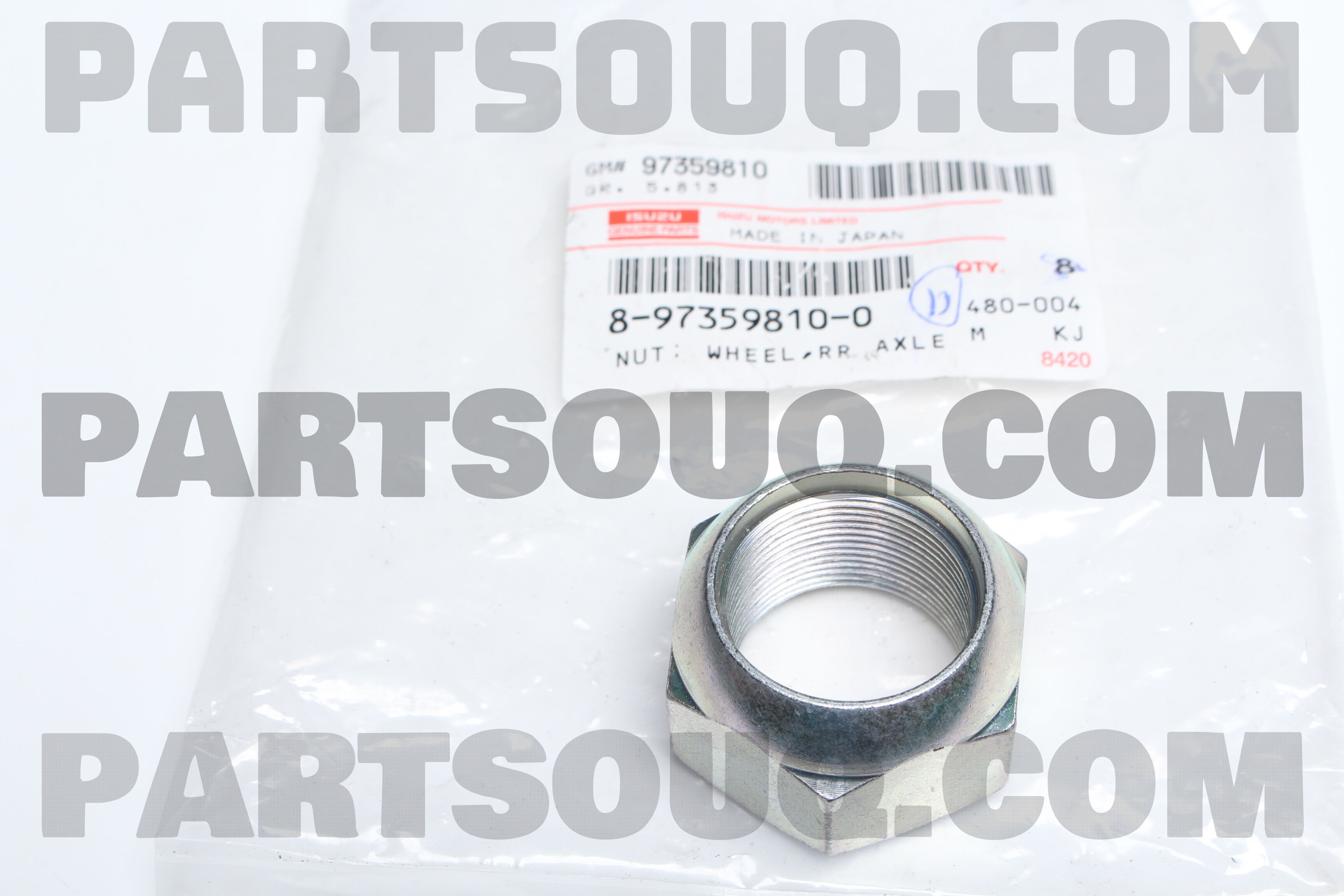 NUT; WHEEL,RR A 8973598100 | Isuzu Parts | PartSouq