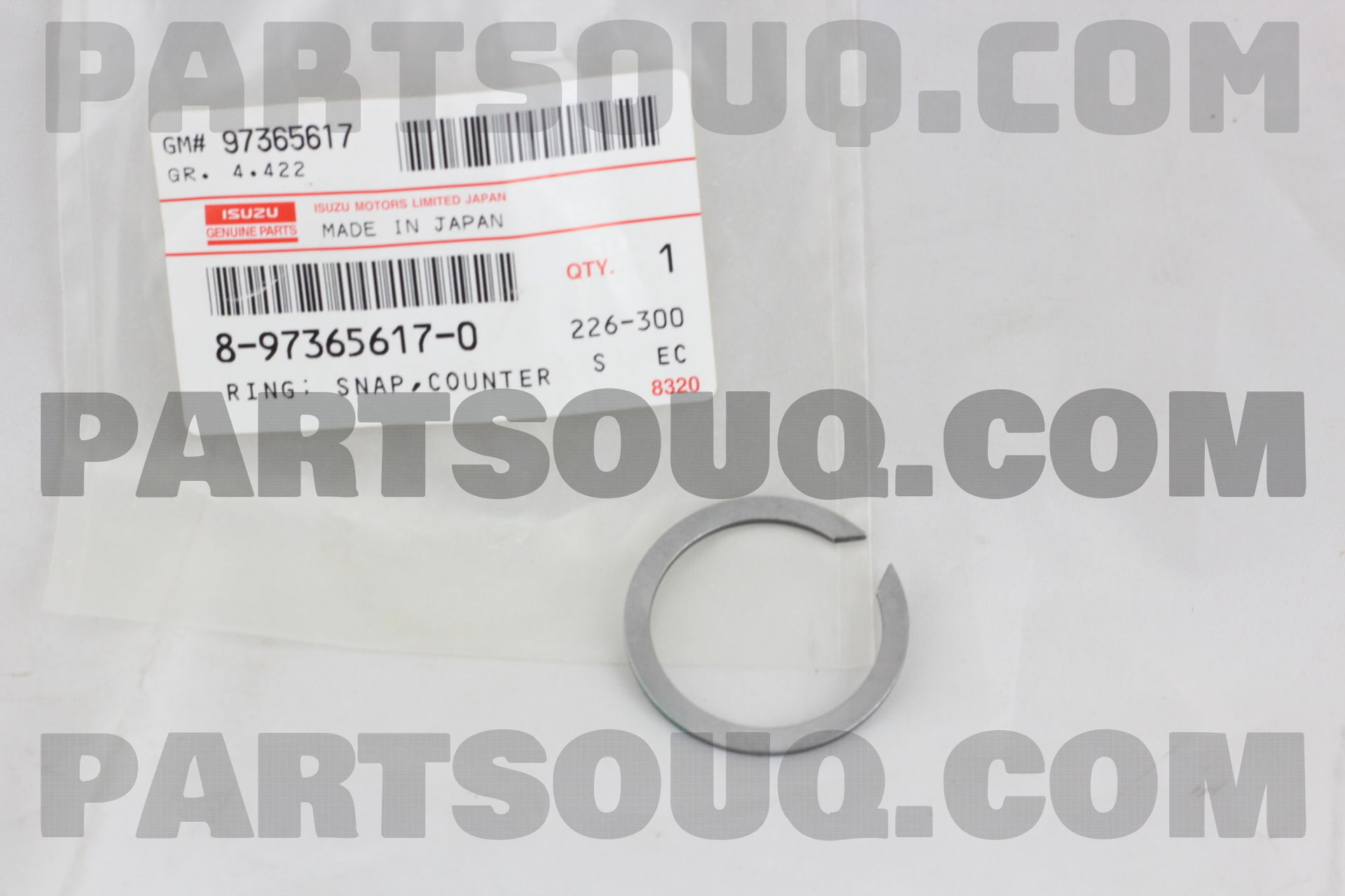 RING; SNAP,COUN 8973656170 | Isuzu Parts | PartSouq