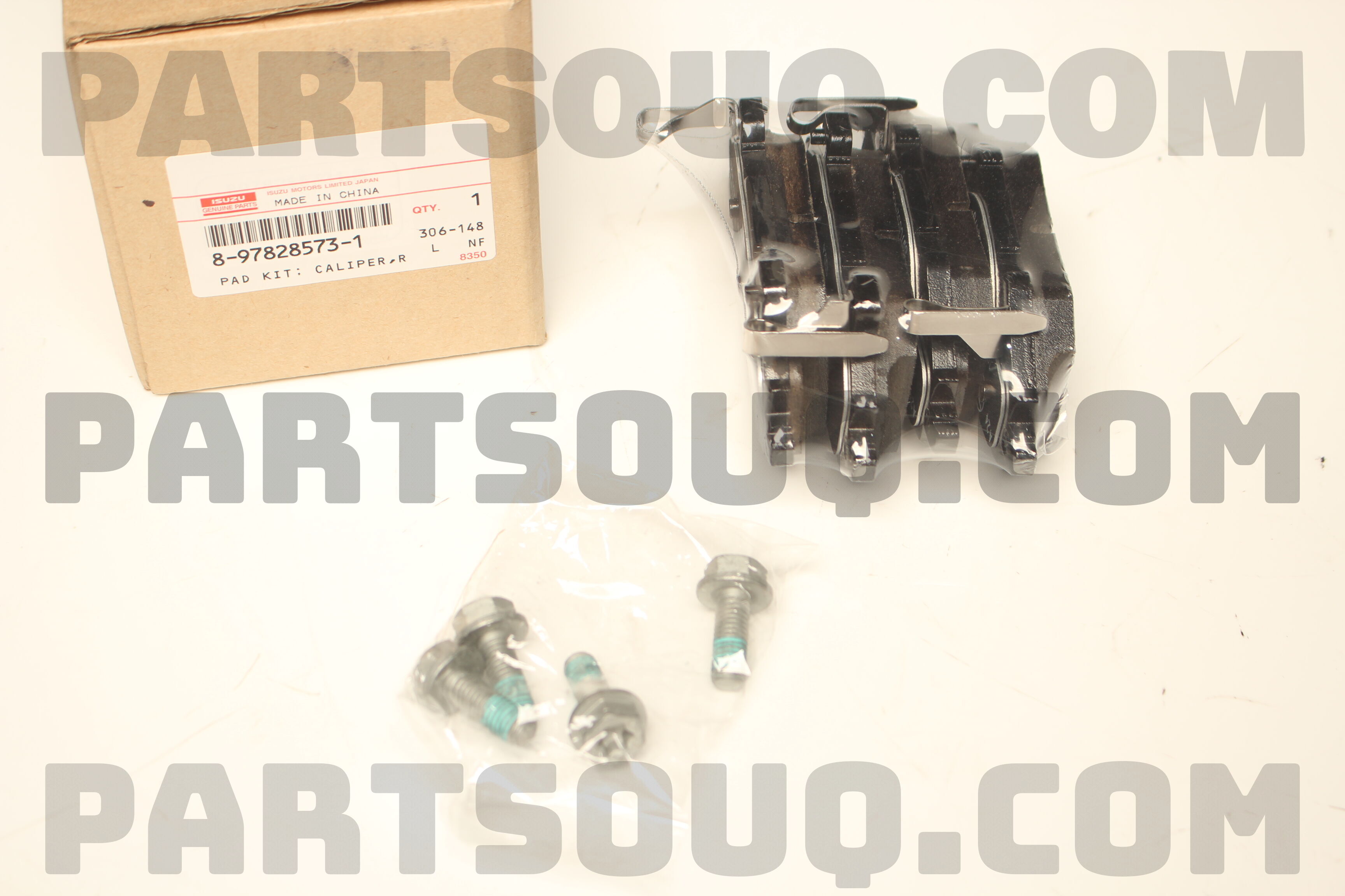 PAD KIT; CALIPER,RR,W/O CLIP 8978285731 | Isuzu Parts | PartSouq