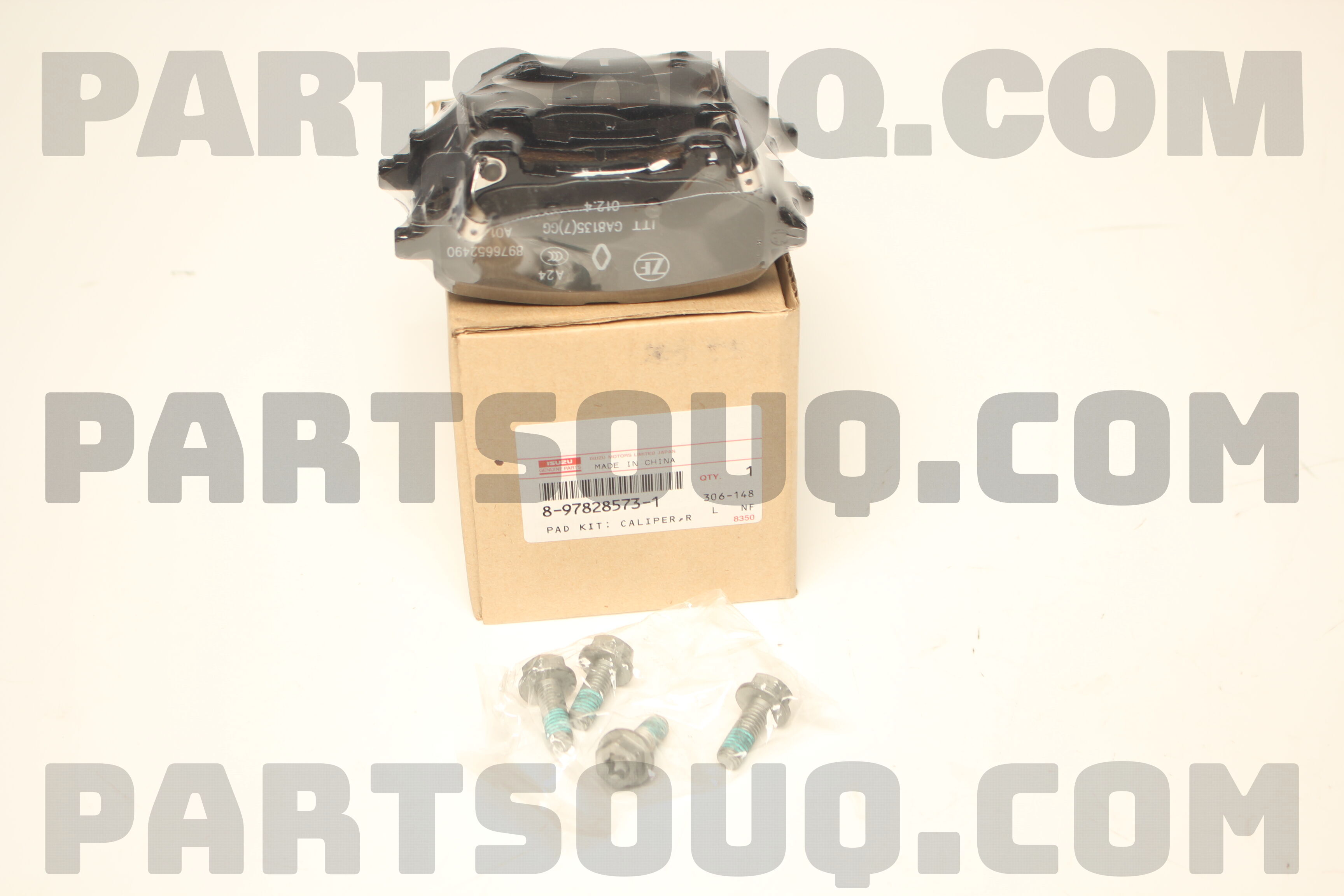 PAD KIT; CALIPER,RR,W/O CLIP 8978285731 | Isuzu Parts | PartSouq