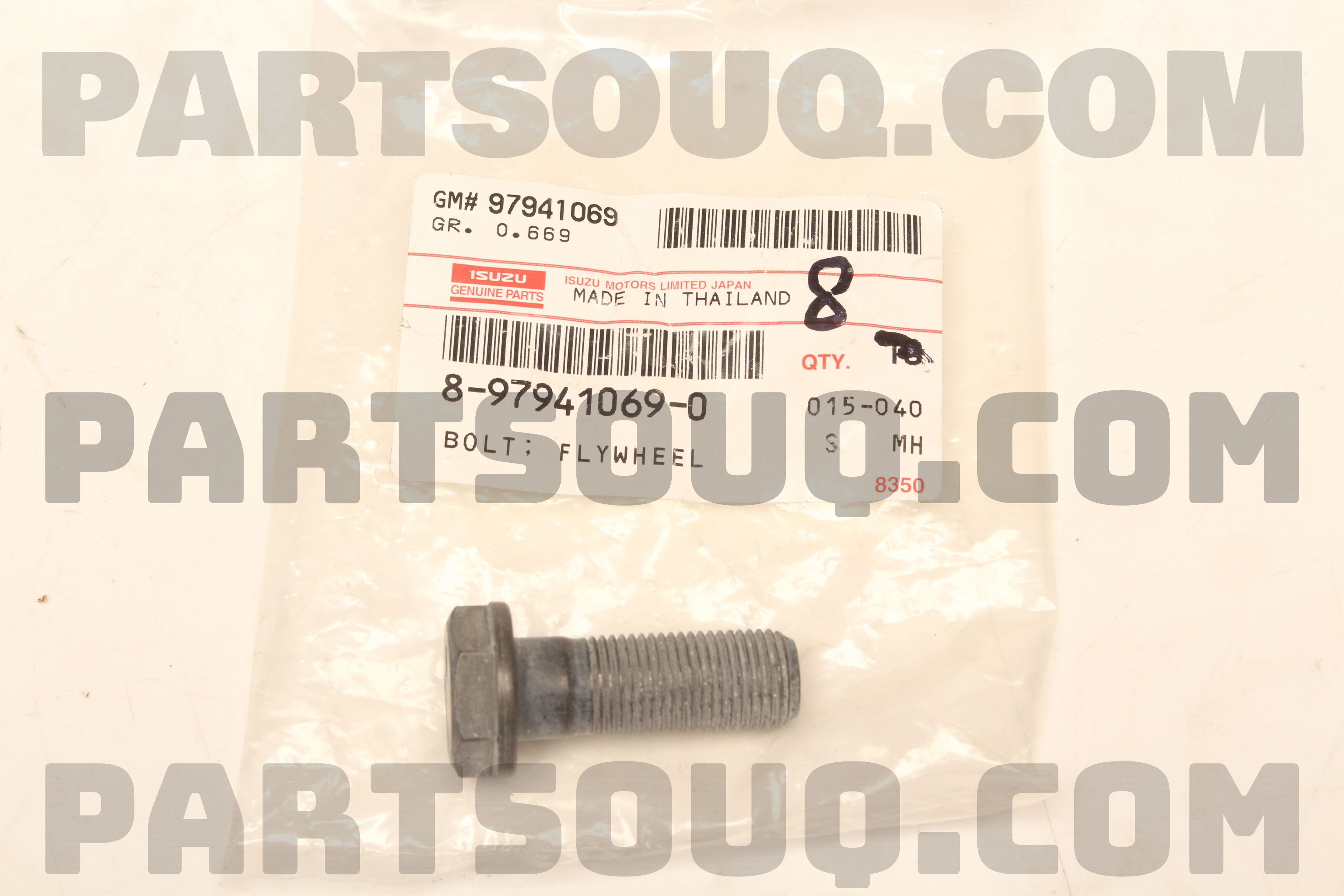 Bolt; Flywheel 8979410690 | Isuzu Parts | PartSouq