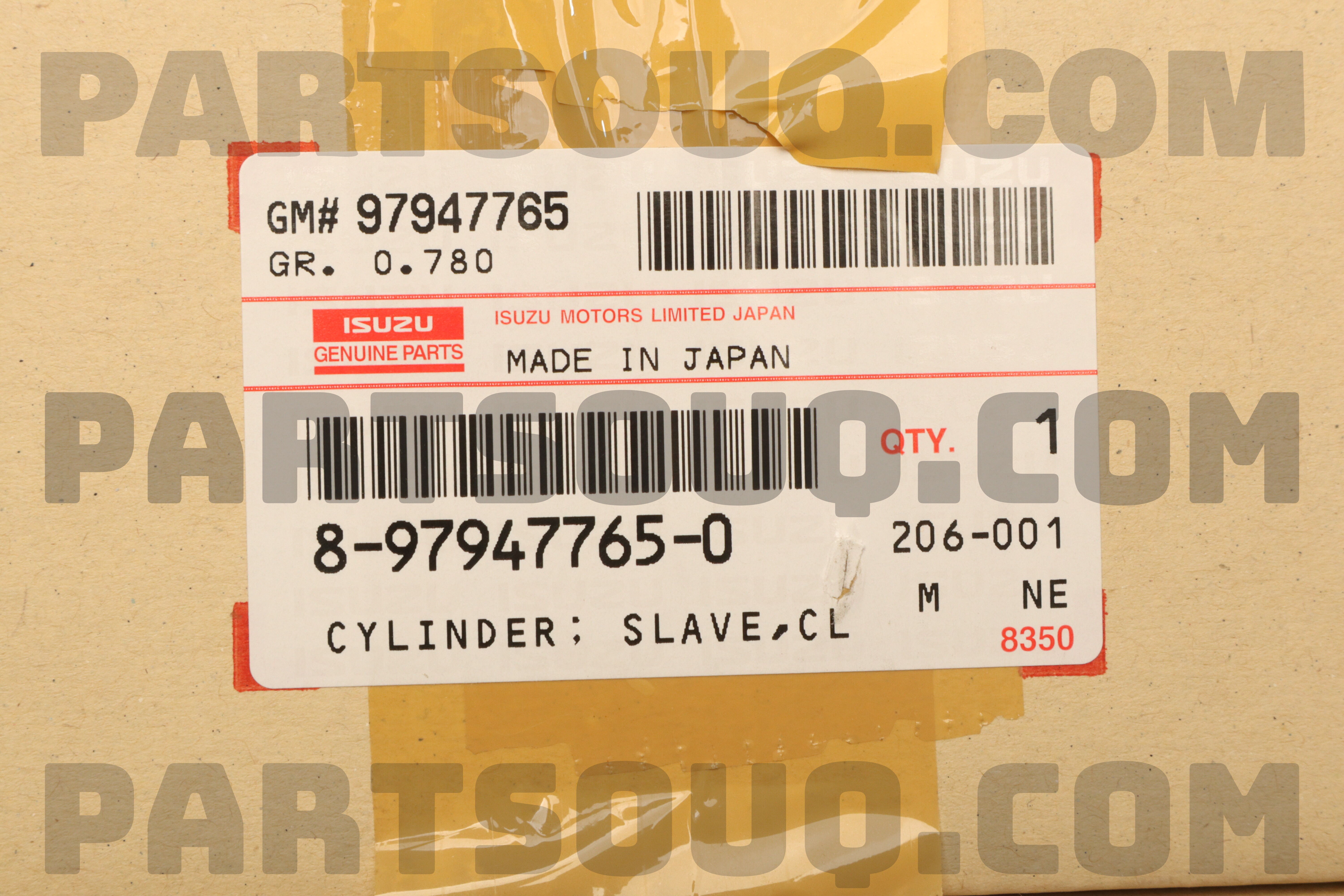CYLINDER; SLAVE 8979477650 | Isuzu Parts | PartSouq