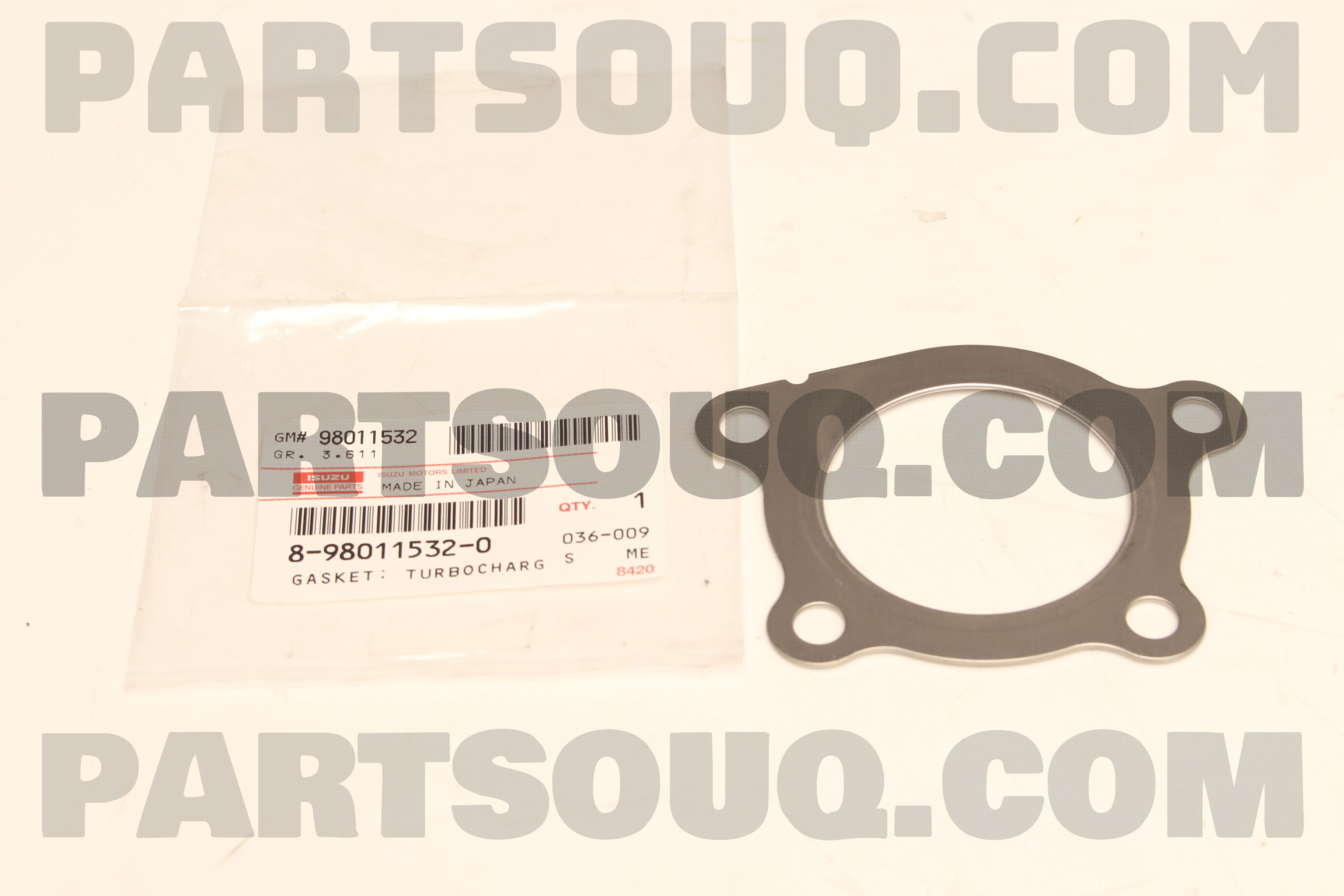 GASKET; TURBOCH 8980115320 | Isuzu Parts | PartSouq