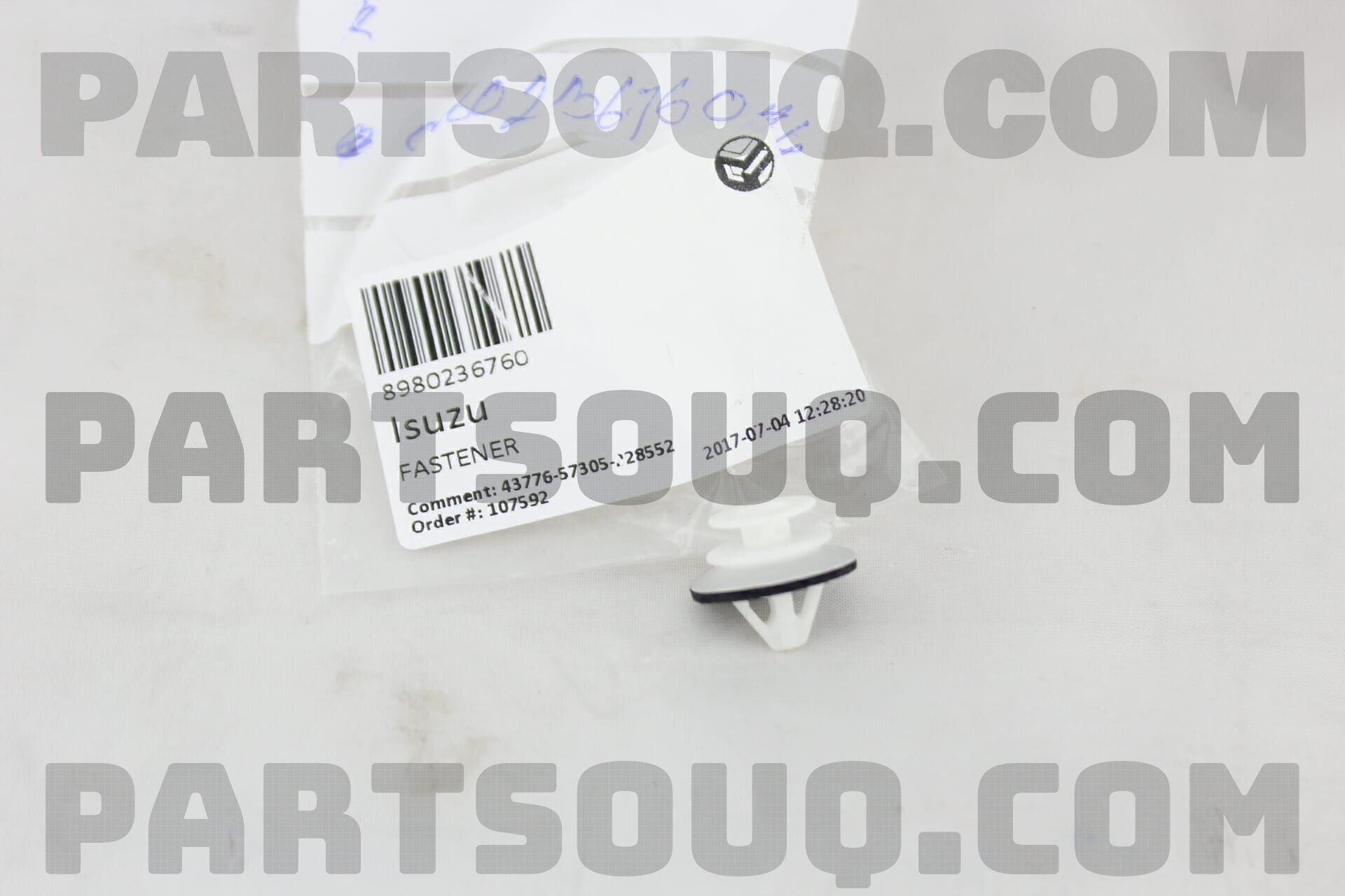 FASTENER 8980236760 | Isuzu Parts | PartSouq