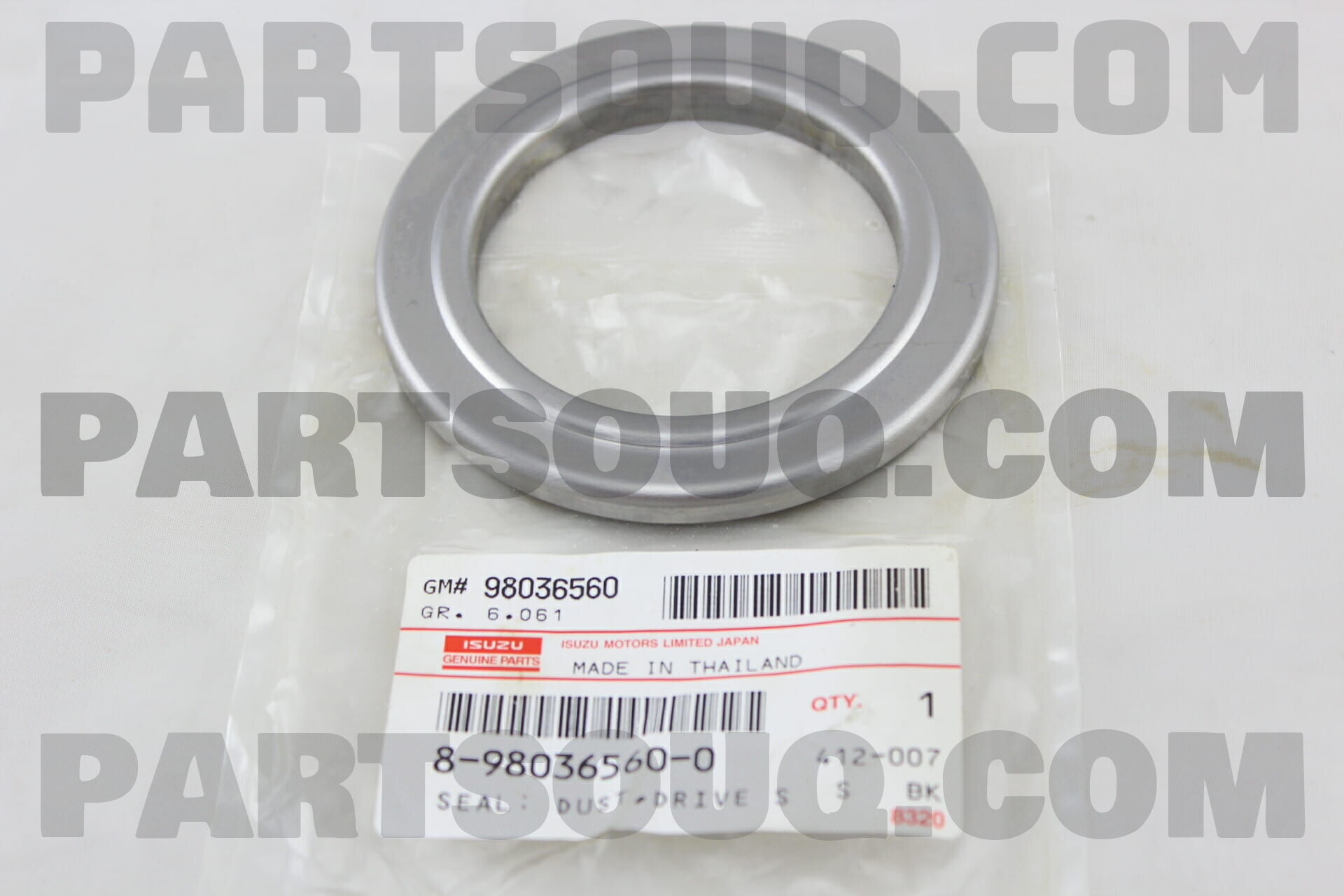 SEAL; DUST,DRIV 8980365600 | Isuzu Parts | PartSouq