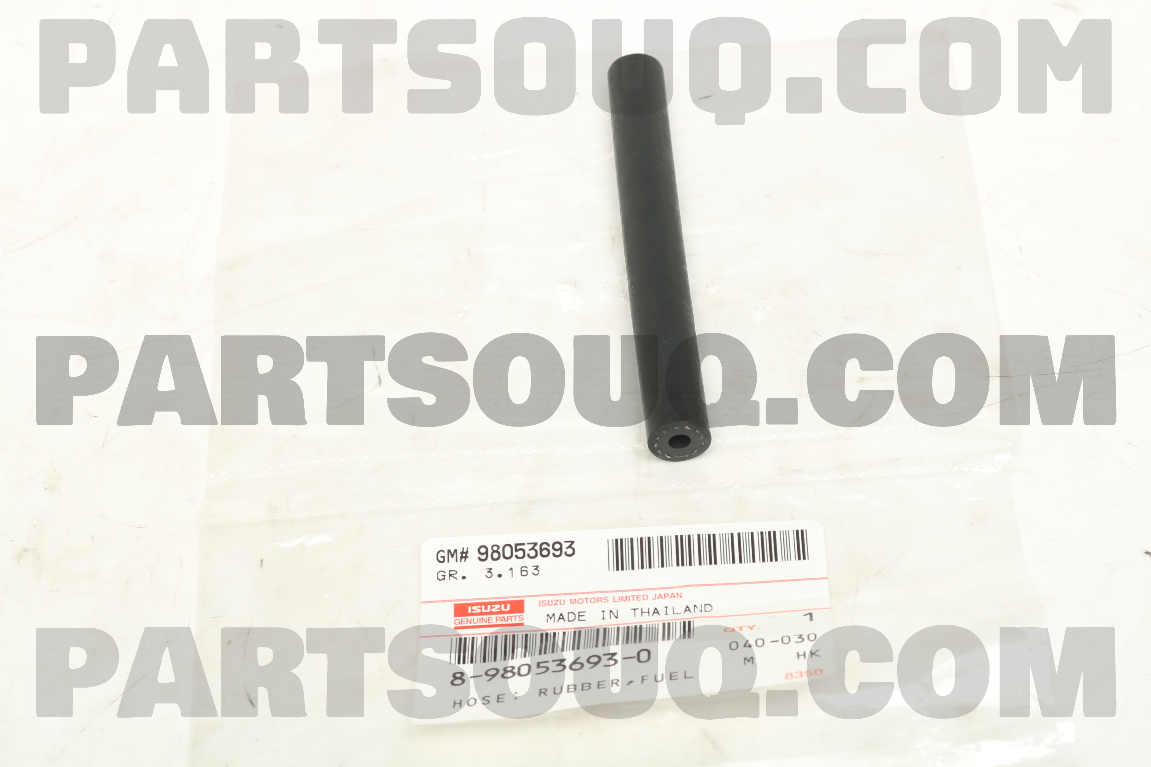 Hose; Rubber,Fuel Leak 8980536930 | Isuzu Parts | PartSouq