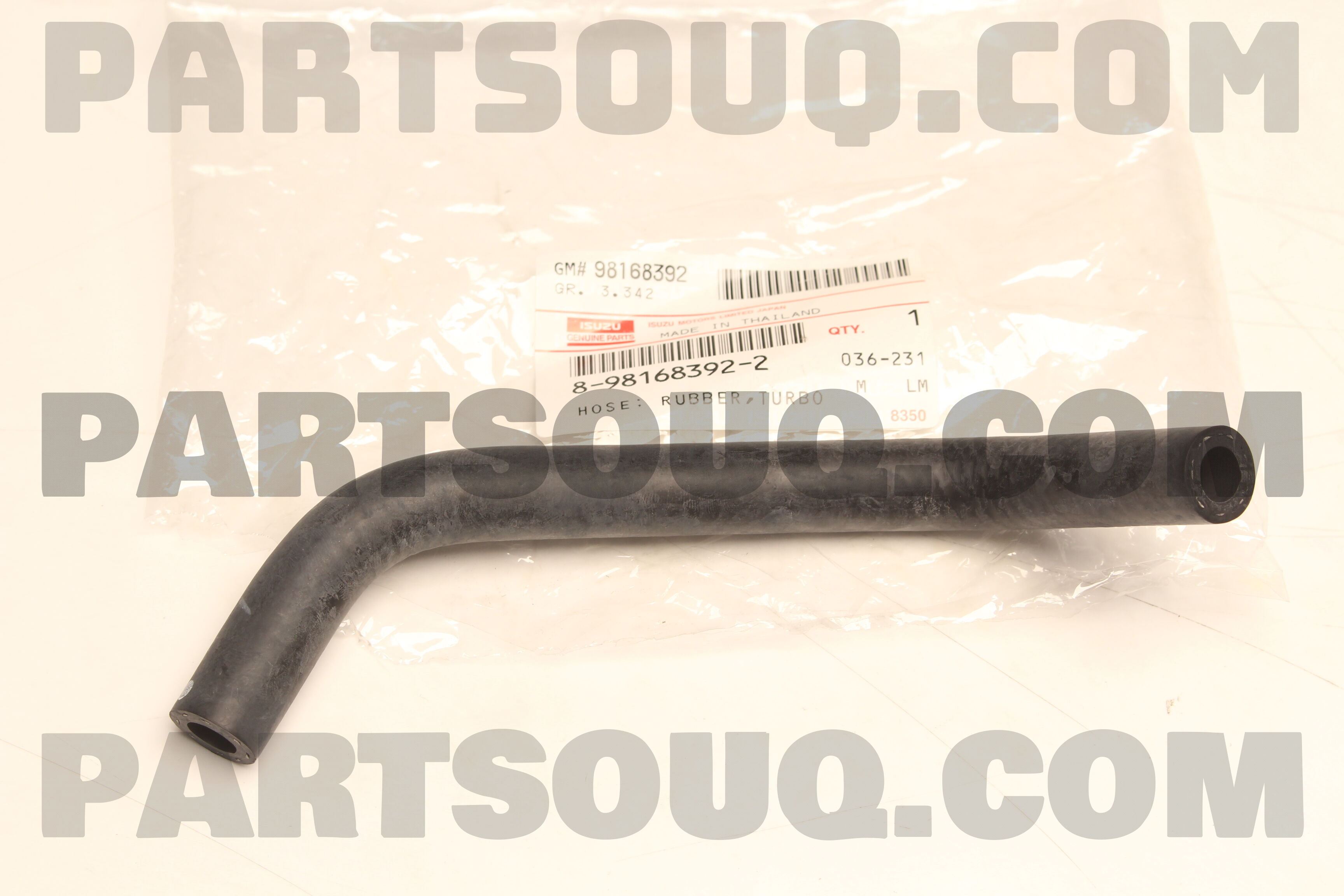 HOSE; RUBBER,TU 8981683922 | Isuzu Parts | PartSouq