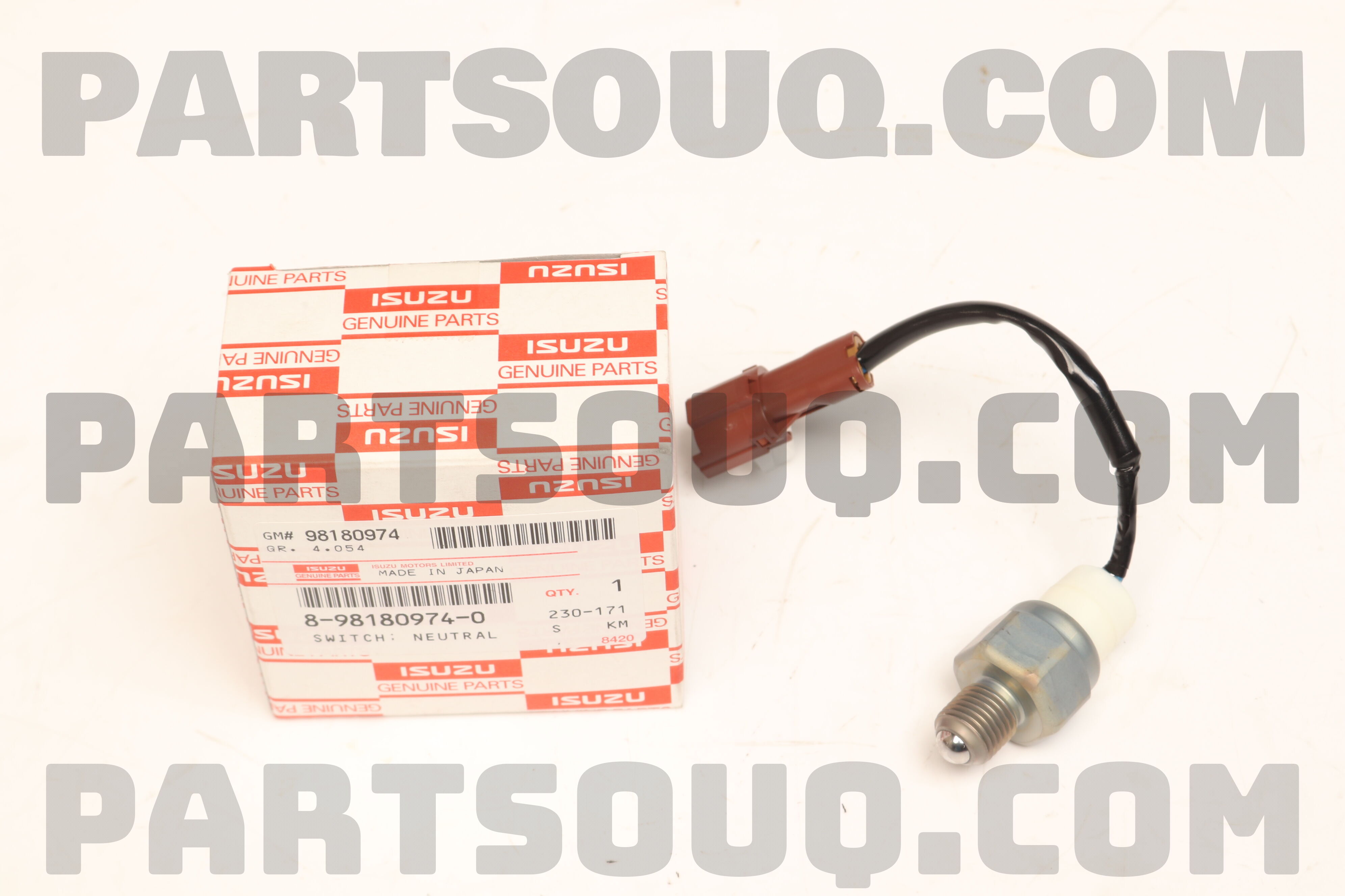 SWITCH; TRANSFER INDICATOR 8981809740 | Isuzu Parts | PartSouq