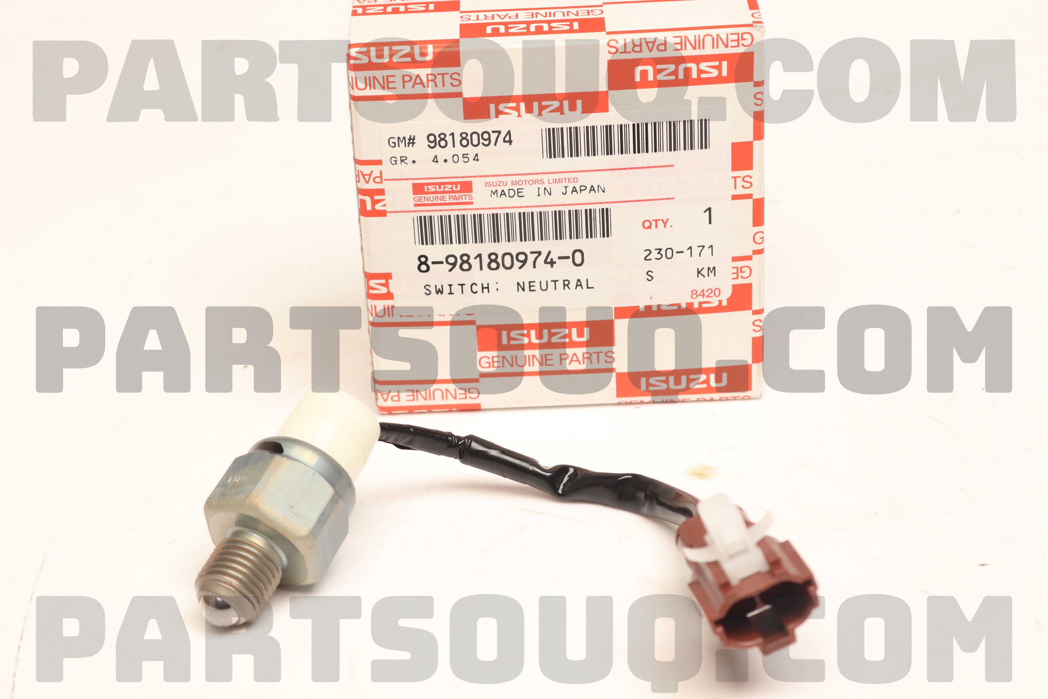 SWITCH; TRANSFER INDICATOR 8981809740 | Isuzu Parts | PartSouq