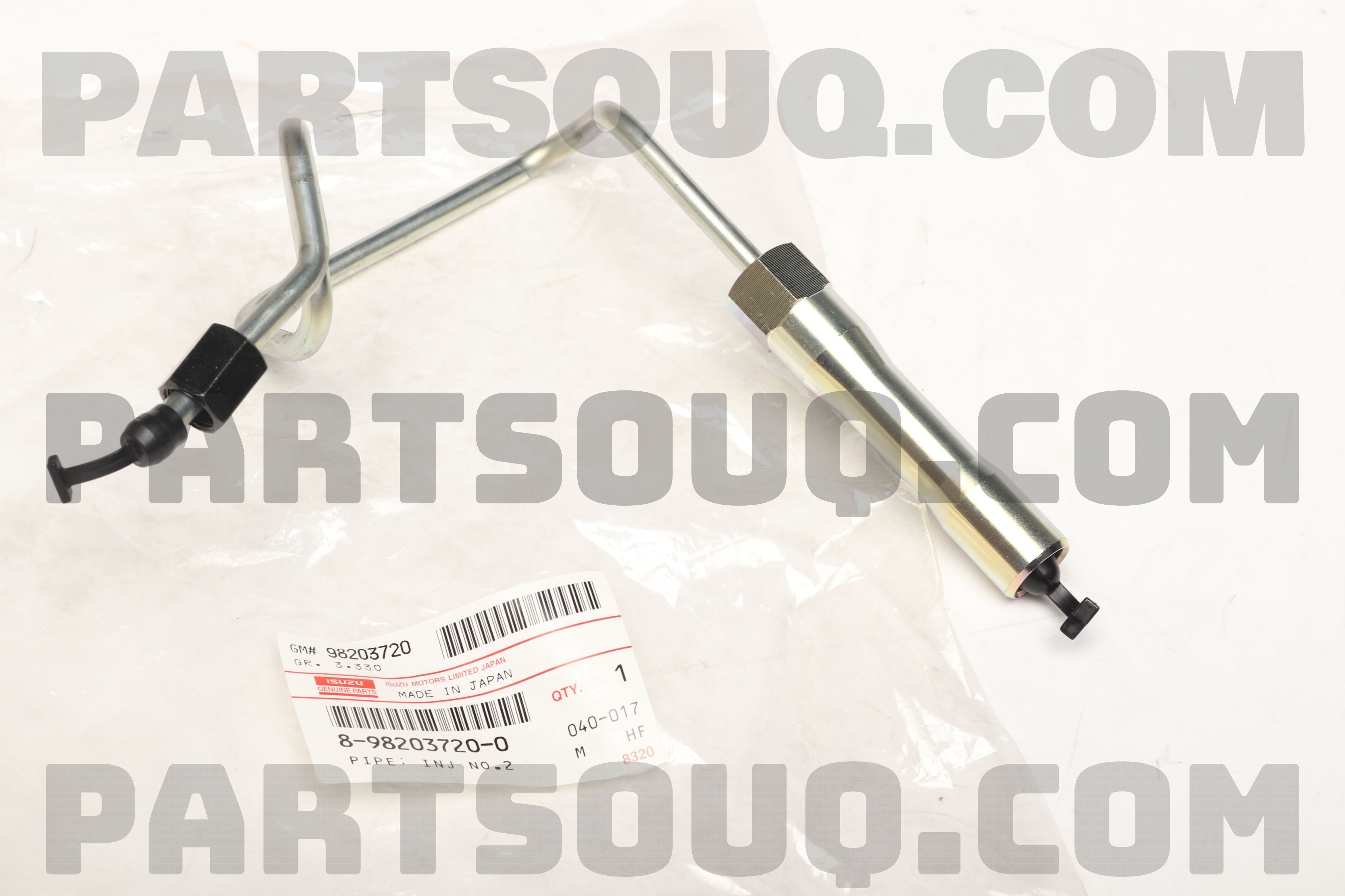 PIPE; INJ NO.2 8982037200 | Isuzu Parts | PartSouq