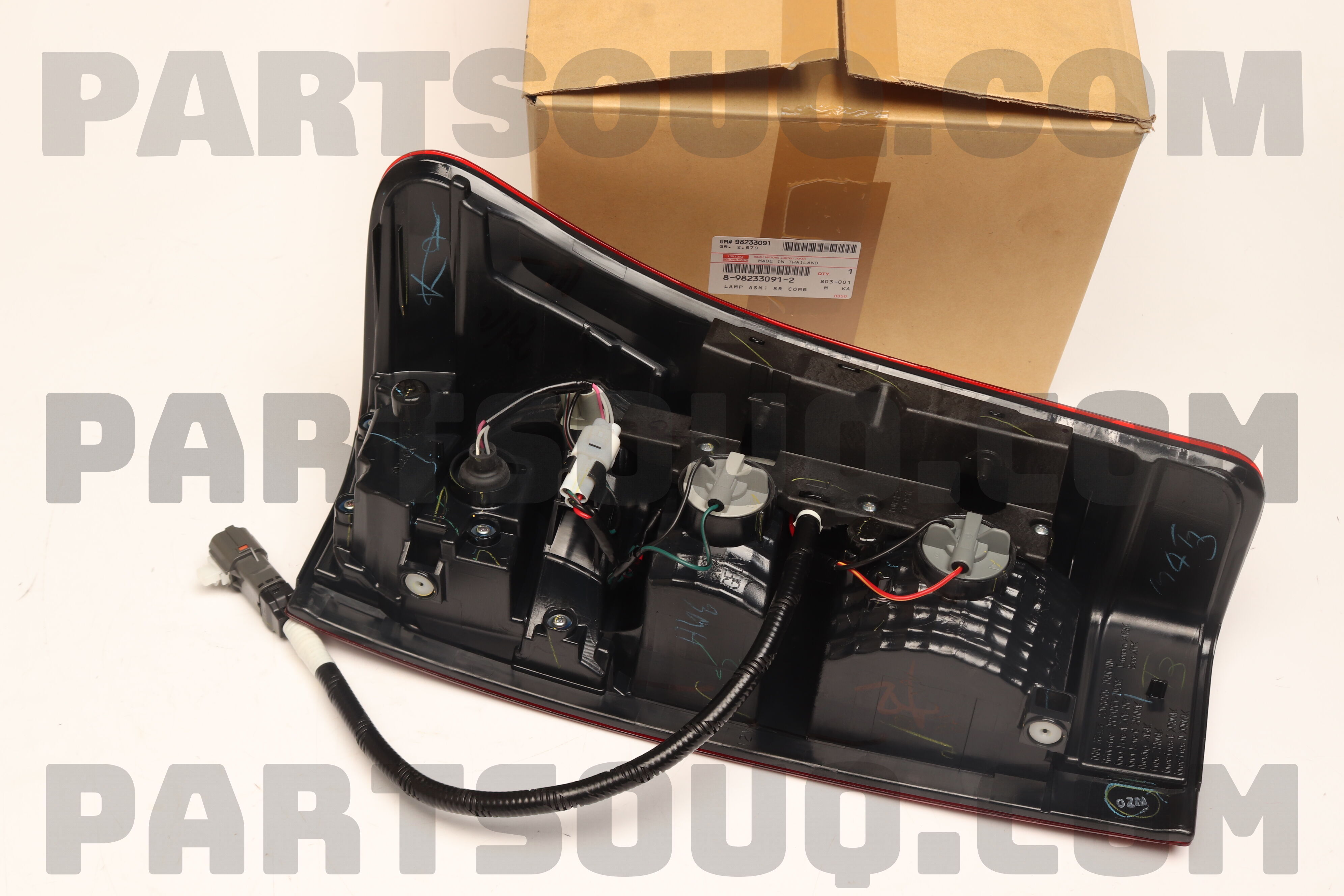 LAMP ASM; RR CO 8982330912 | Isuzu Parts | PartSouq