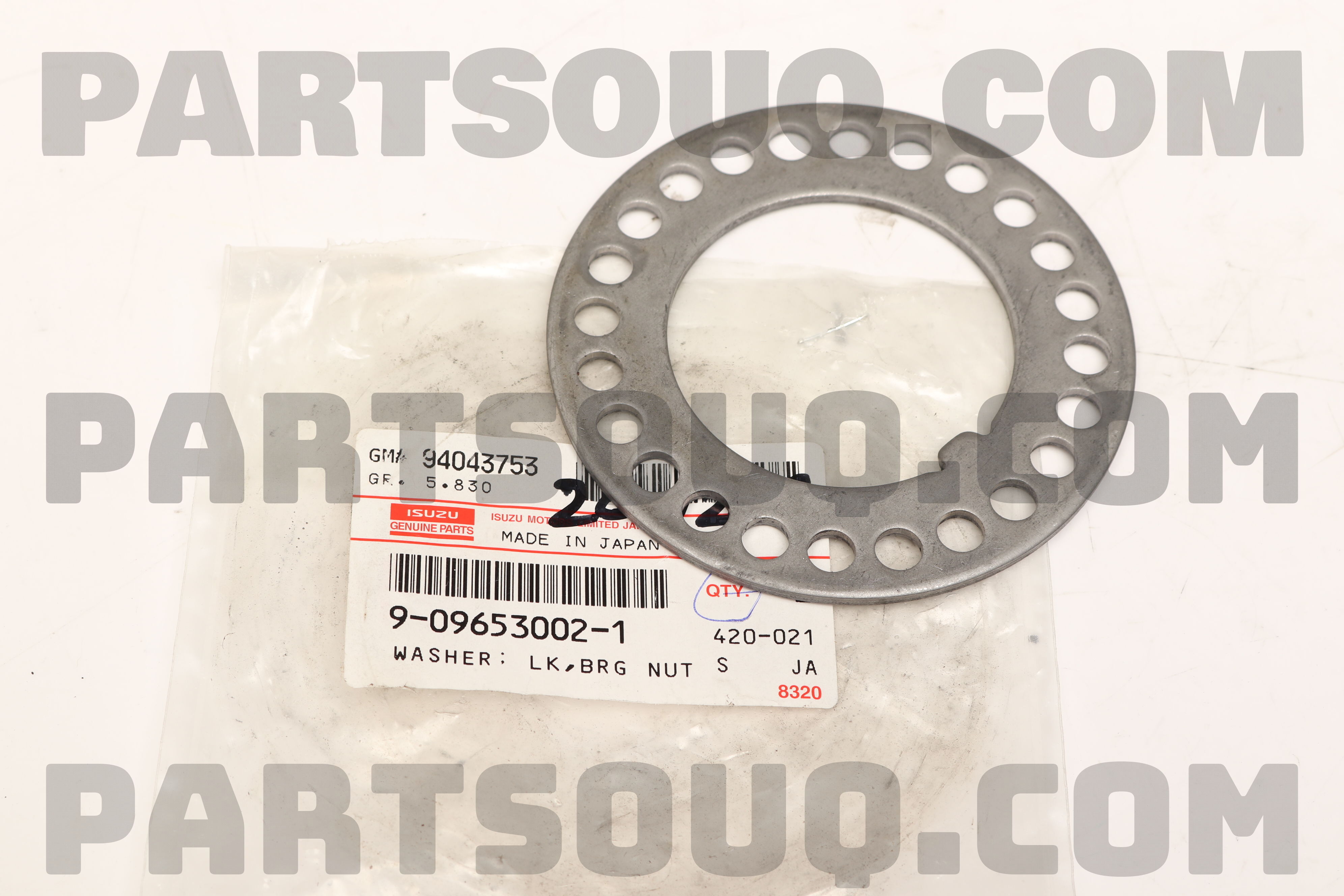 WASHER; LK,BRG 9096530021 | Isuzu Parts | PartSouq
