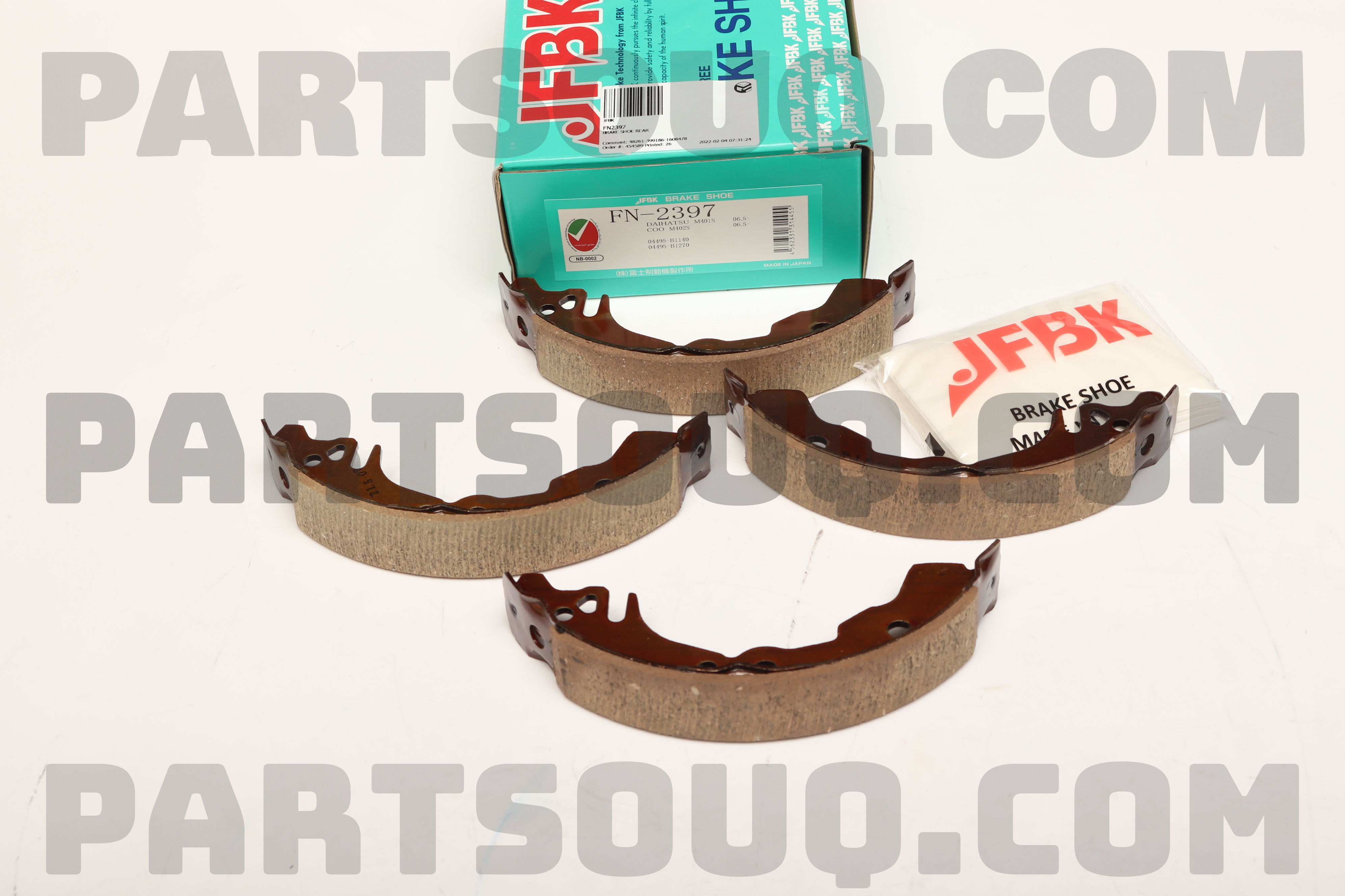 BRAKE SHOE REAR FN2397 | JFBK Parts | PartSouq