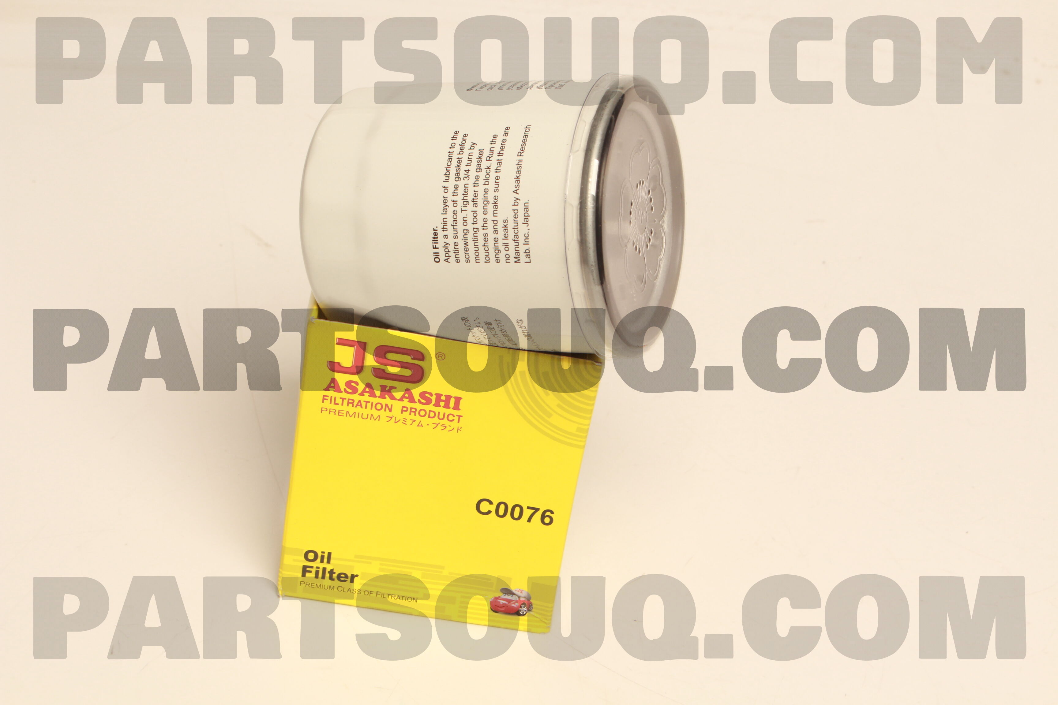 OIL FILTER 4JA1-TCX/4JK1-TCS/4JK1-TCX/4JK1-TCY C0076 | JS Asakashi ...