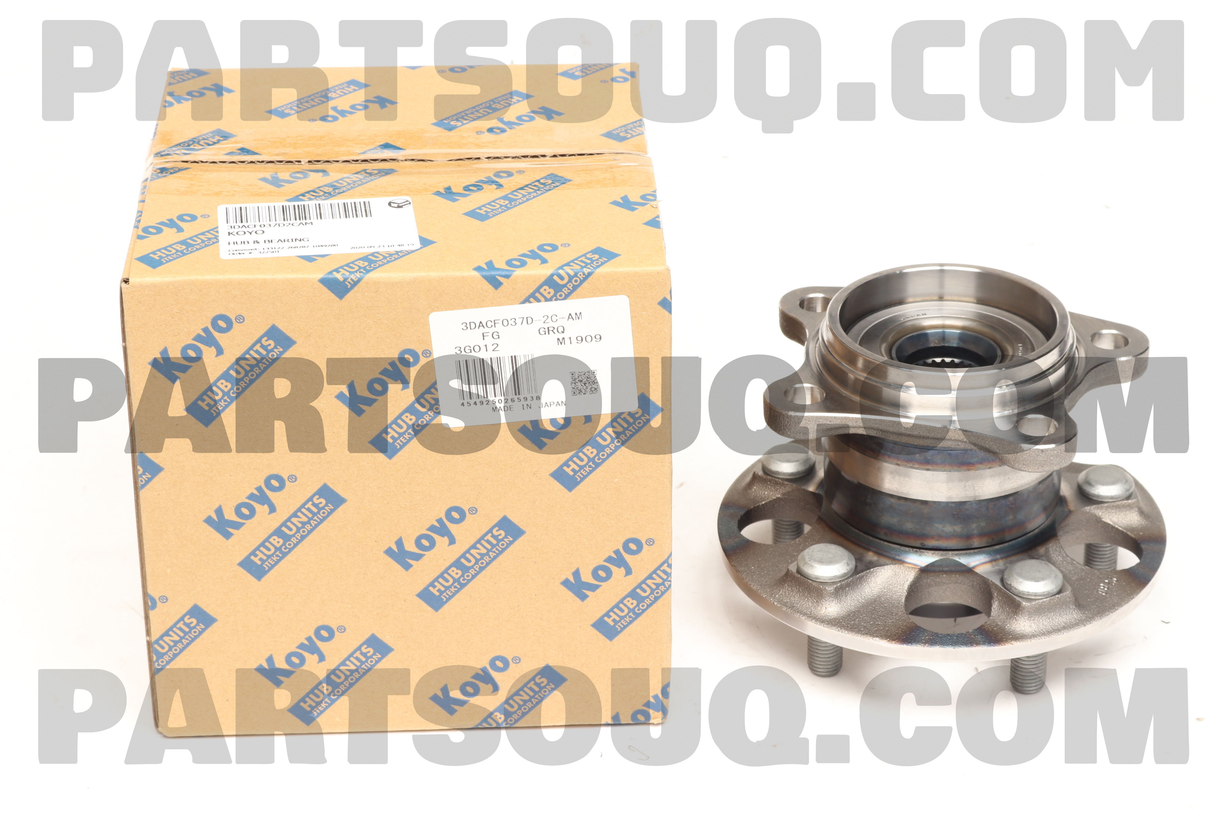 HUB & BEARING ASSY, REAR AXLE, RH/LH 4241048041 | Toyota Parts | PartSouq