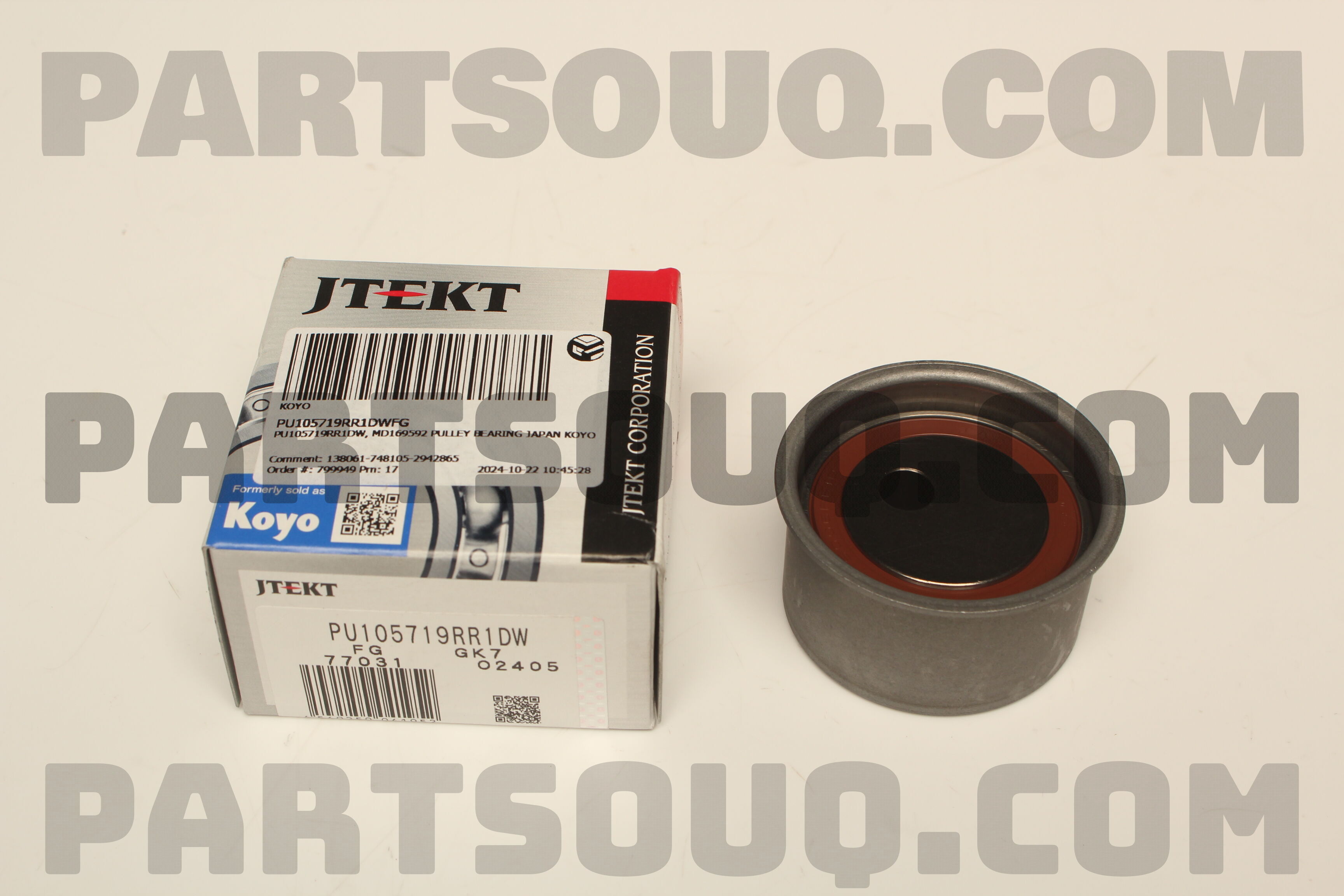 PU105719RR1DW, MD169592 PULLEY BEARING JAPAN KOYO PU105719RR1DWFG ...