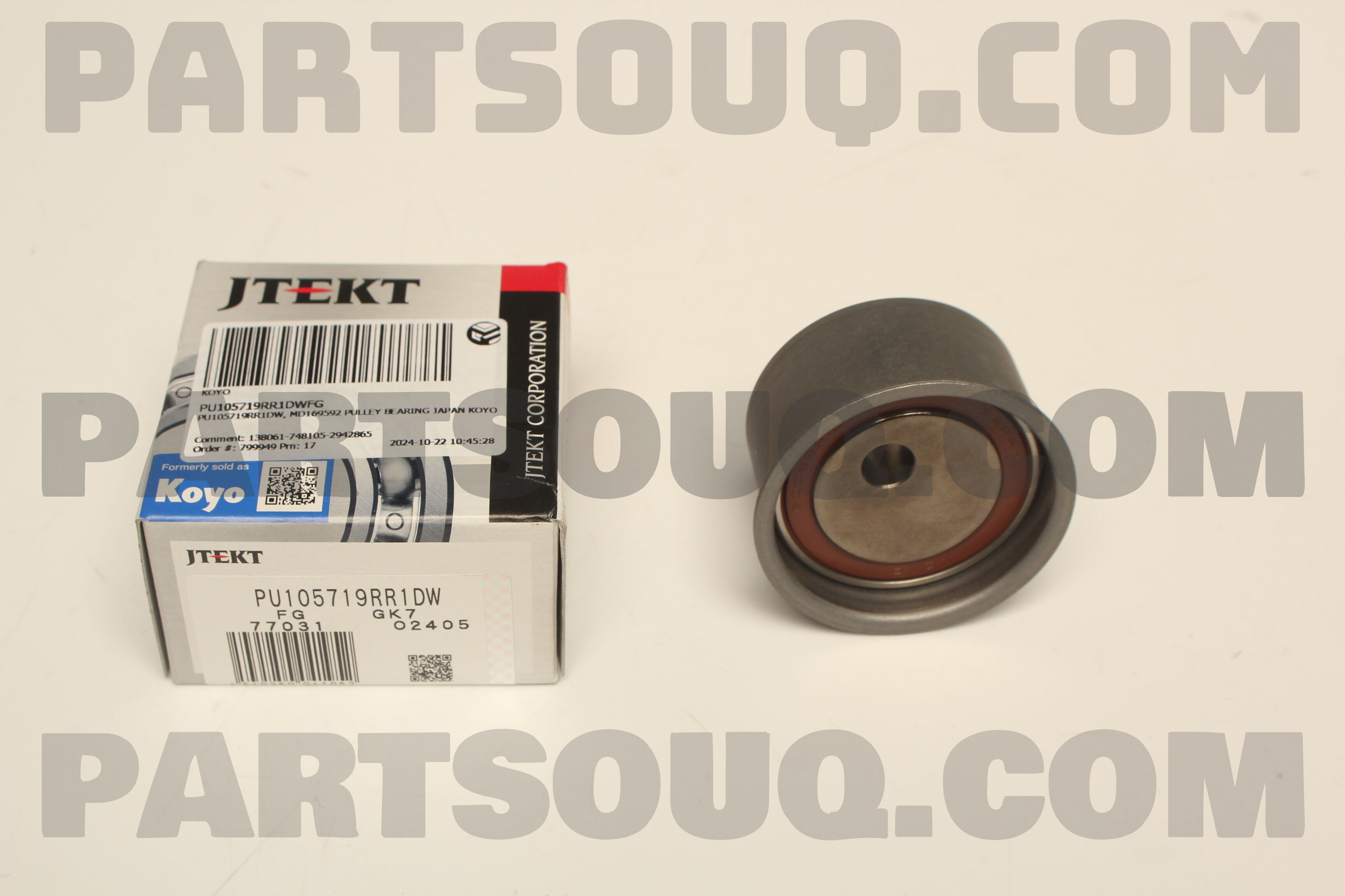 PU105719RR1DW, MD169592 PULLEY BEARING JAPAN KOYO PU105719RR1DWFG ...