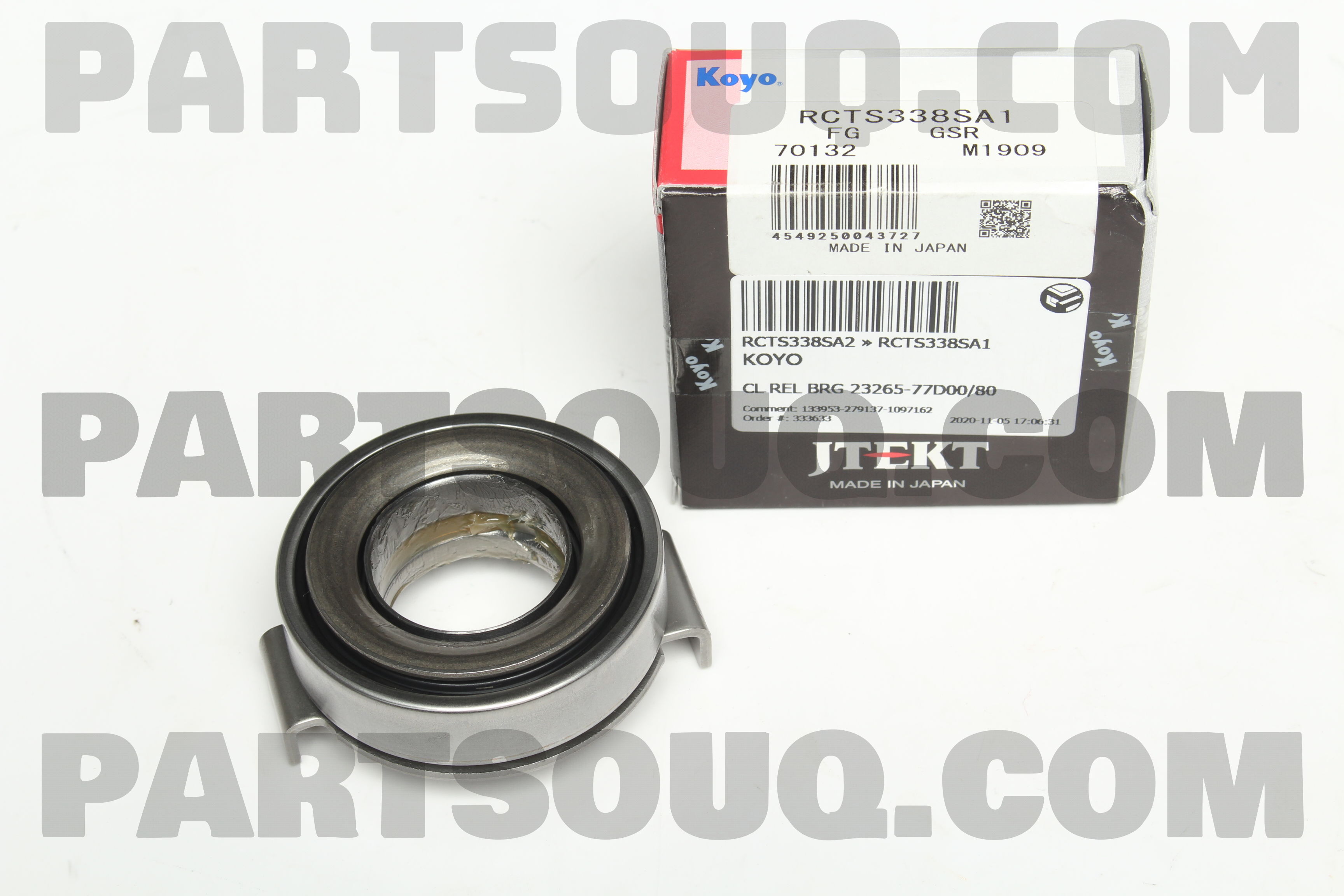 CLUTCH RELEASE BEARING RCTS338SA1 | KOYO Parts | PartSouq