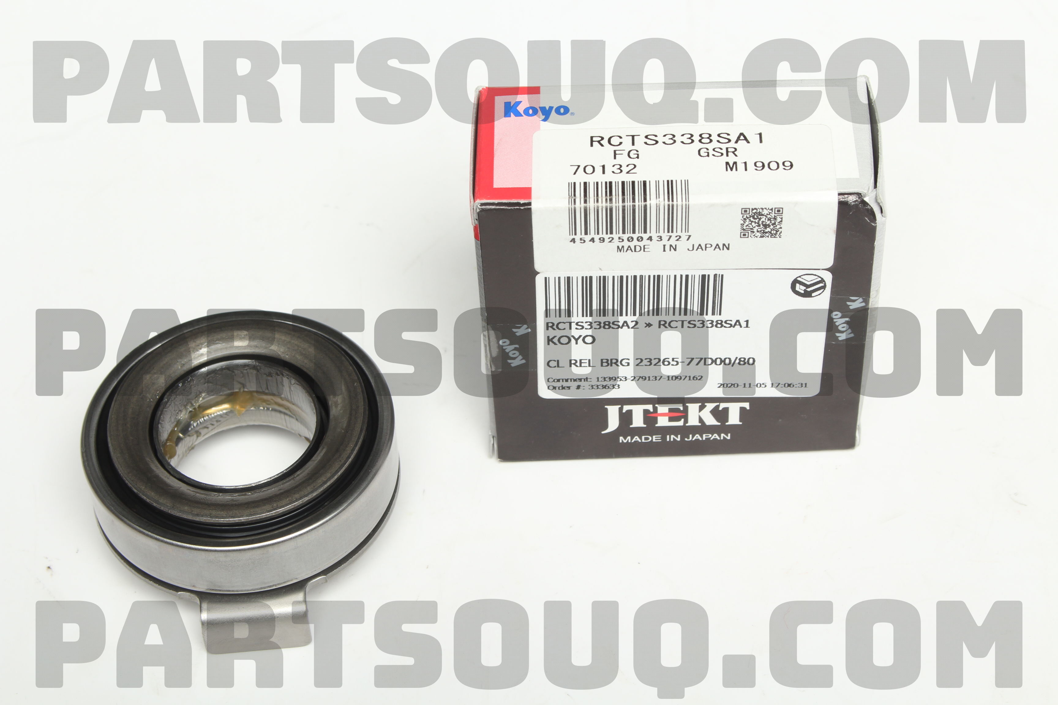 CLUTCH RELEASE BEARING RCTS338SA1 | KOYO Parts | PartSouq