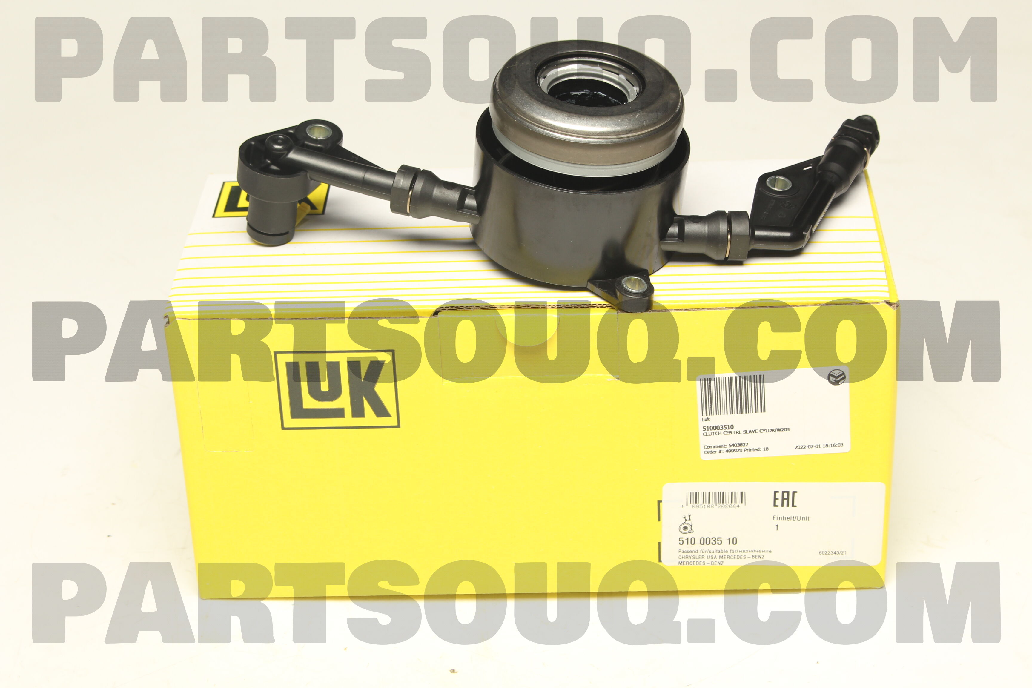 CLUTCH CENTRL SLAVE CYLDR/W203 0002541608 | Luk Parts | PartSouq