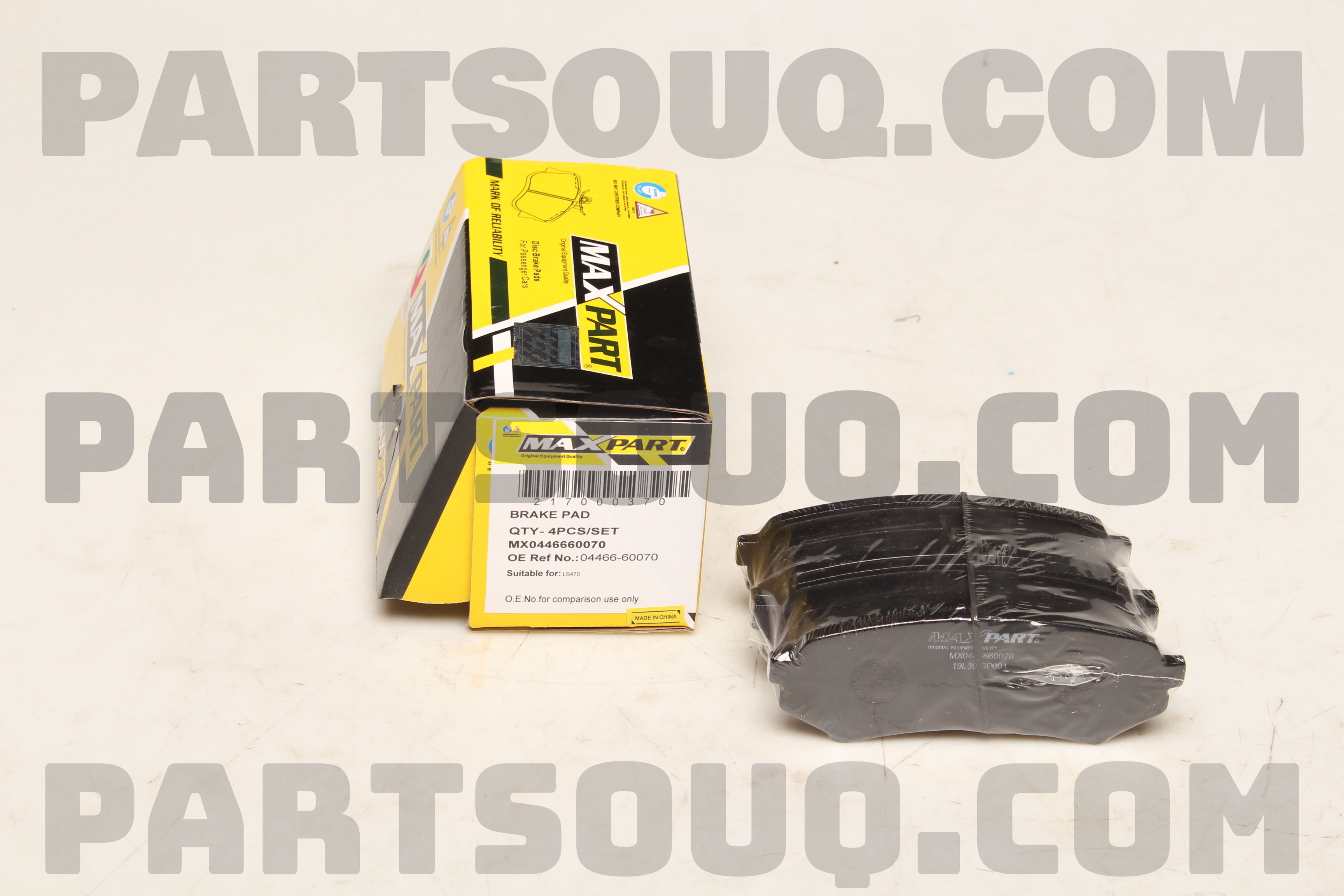 BRAKE PAD N.ABS 0446660070 | MAXPART Parts | PartSouq
