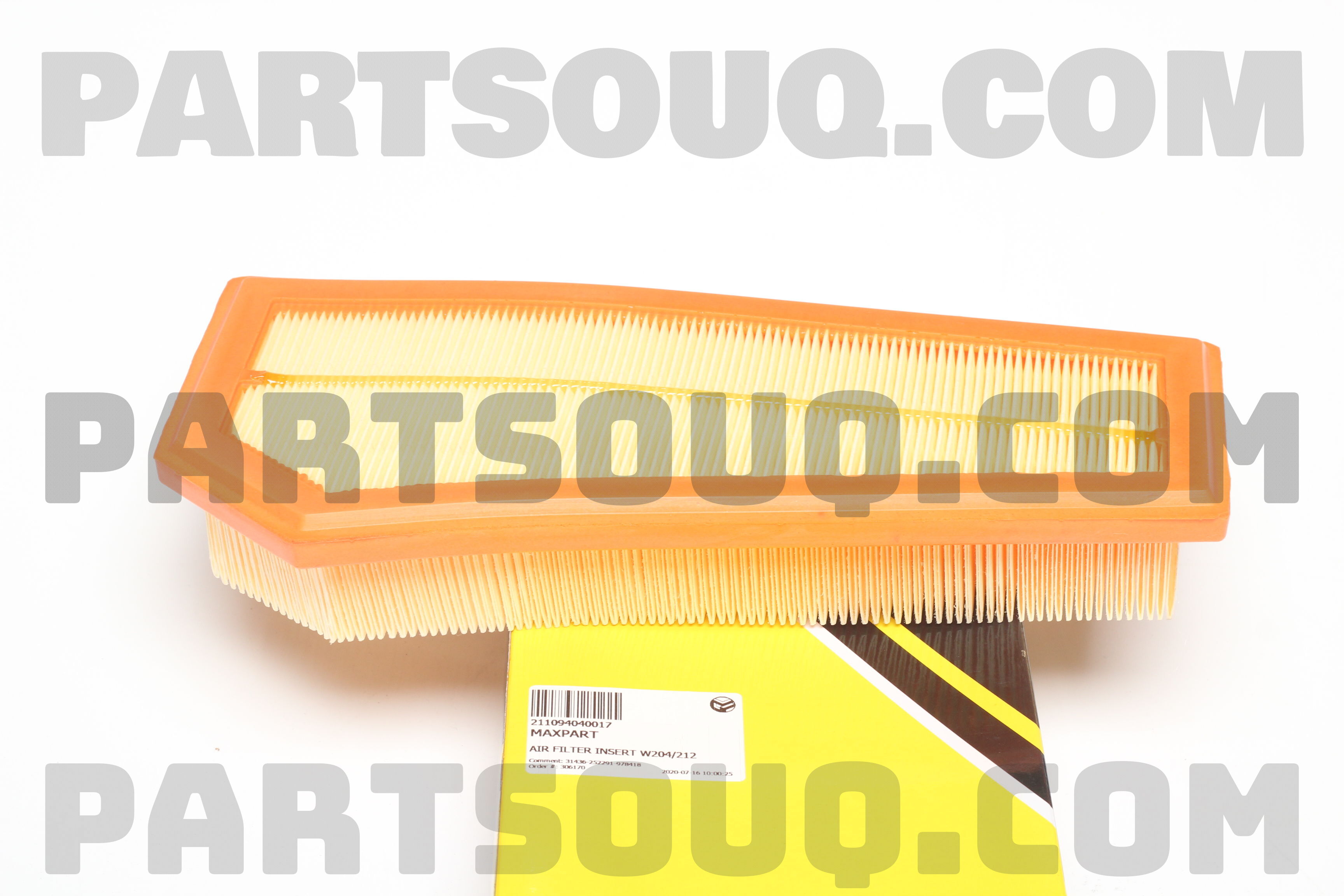 AIR FILTER INSERT W204/212 211094040017 | MAXPART Parts | PartSouq