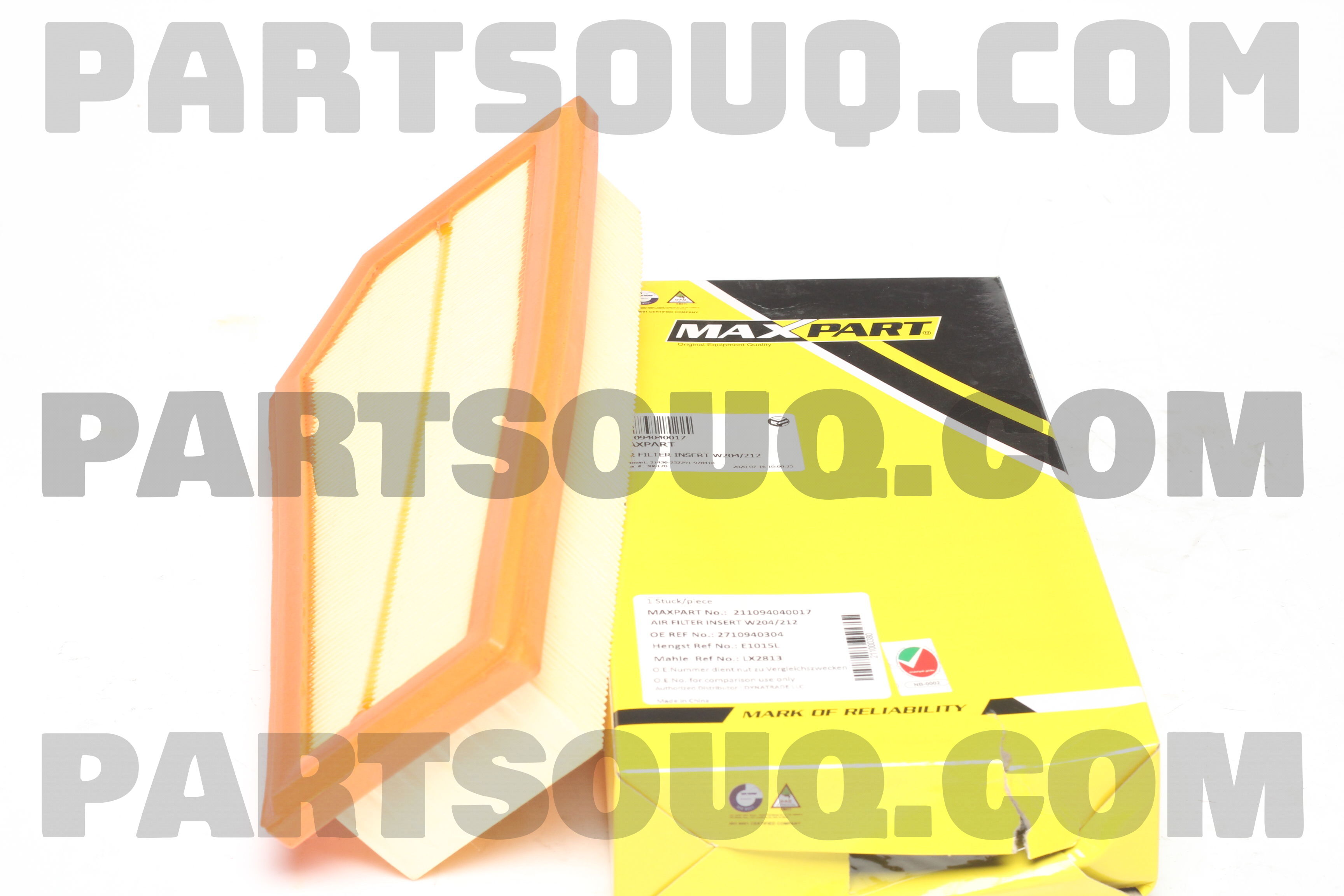 AIR FILTER INSERT W204/212 211094040017 | MAXPART Parts | PartSouq