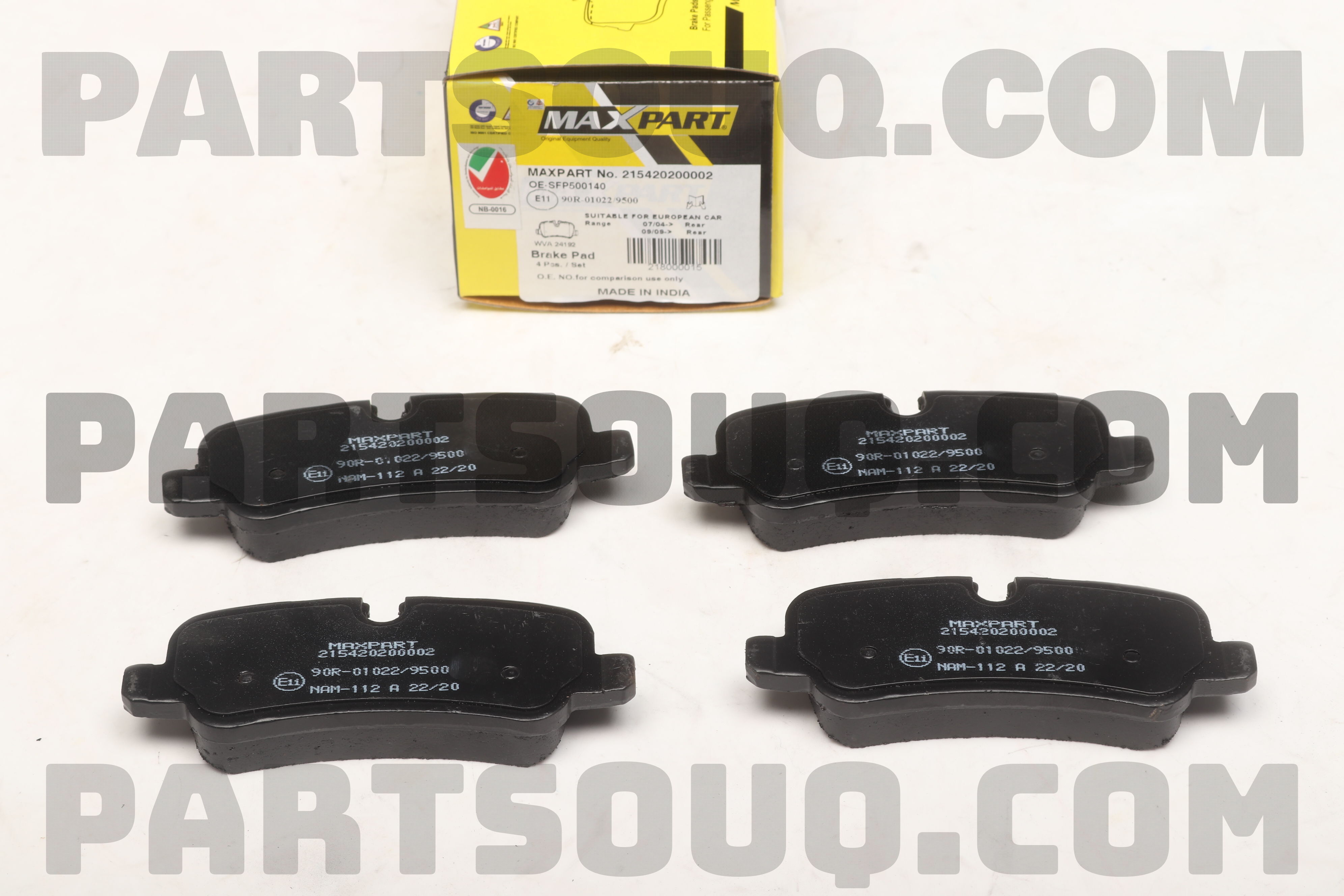 BRAKEPAD SET-R.ROVER-(L320) SFP500140 | Brembo Parts | PartSouq