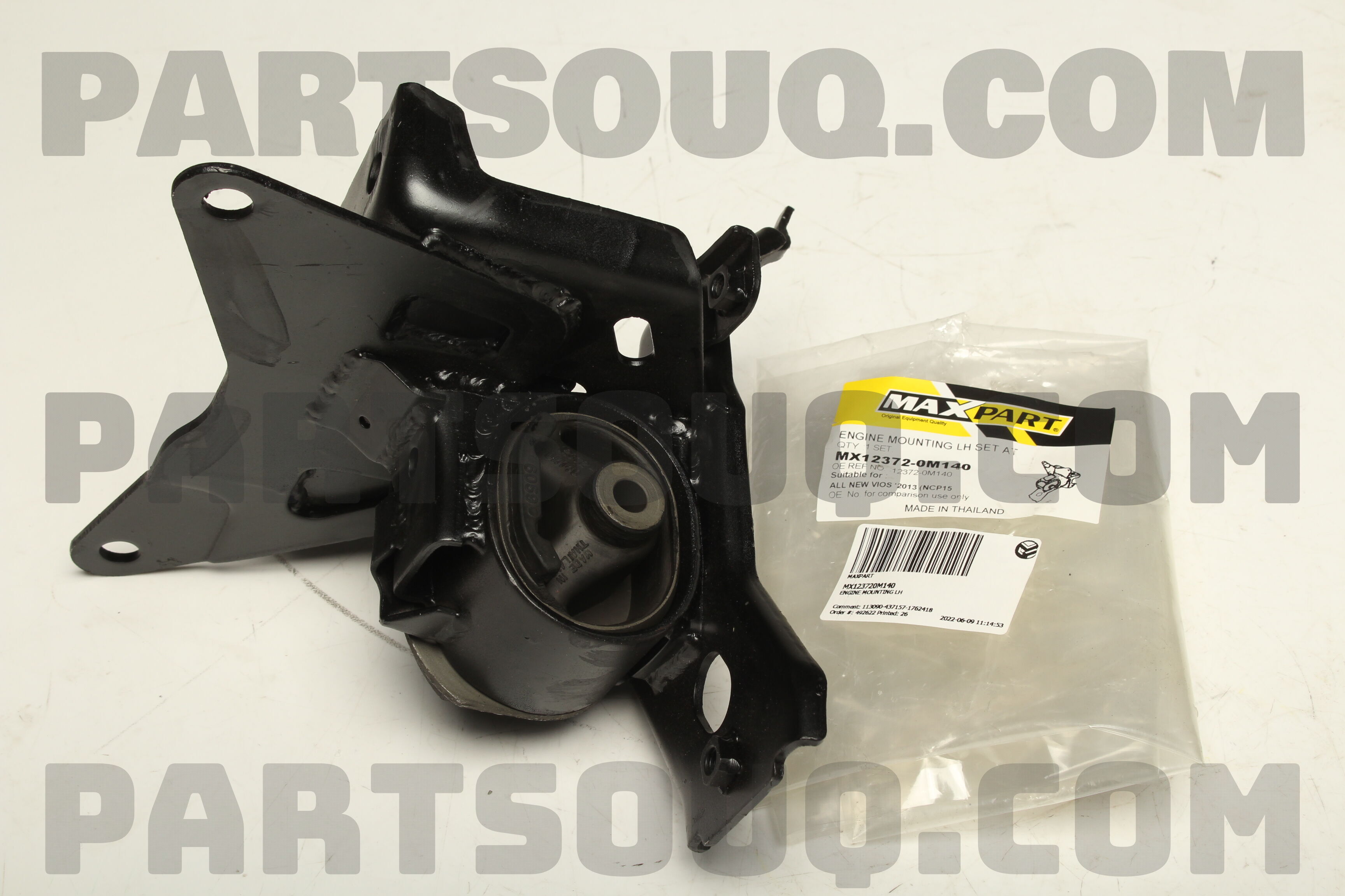 INSULATOR, ENGINE MOUNTING, LH(FOR TRANSVERSE ENGINE) 123720M140 ...