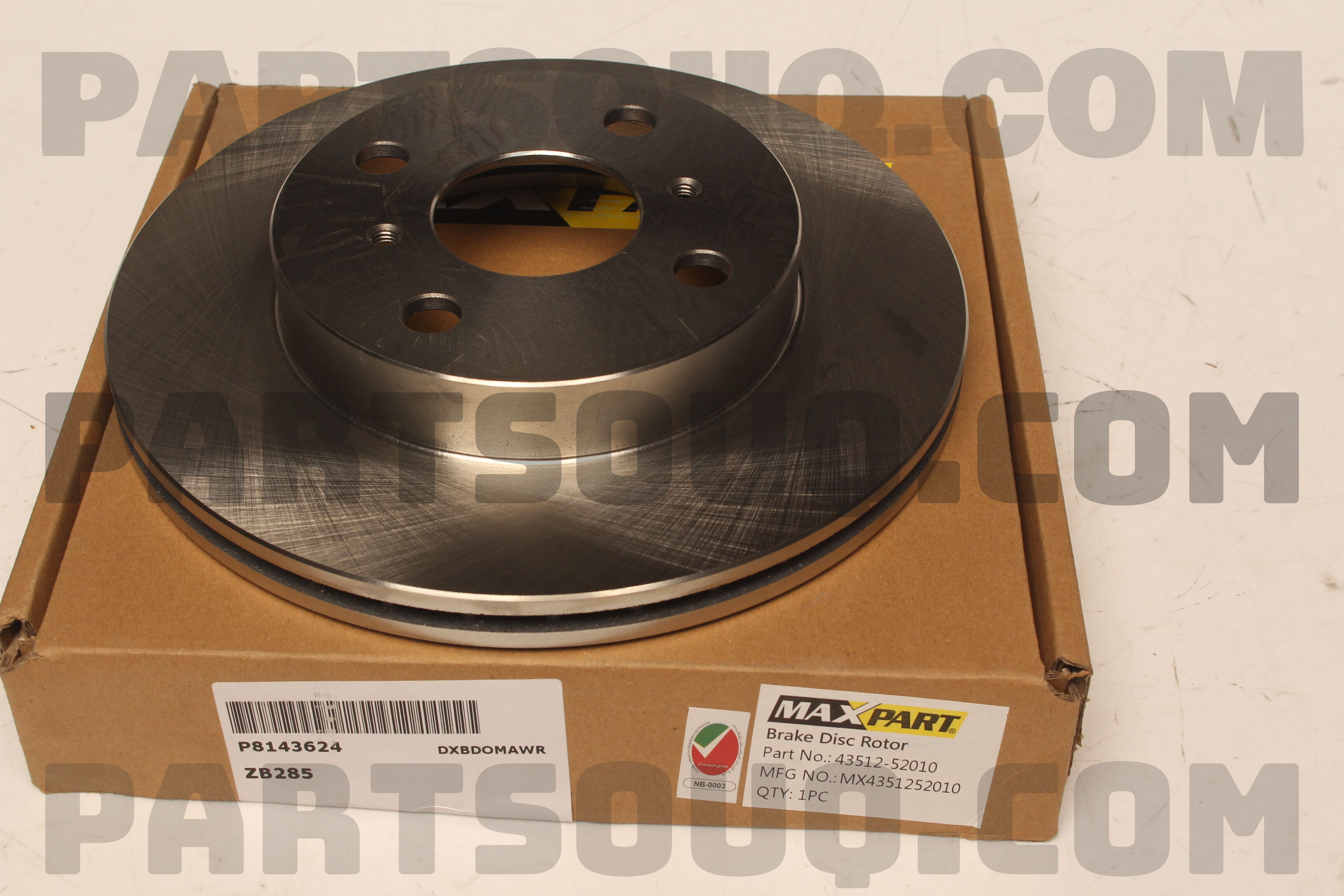 BRAKE DISC ROTOR FRON 4351252010 | MAXPART Parts | PartSouq