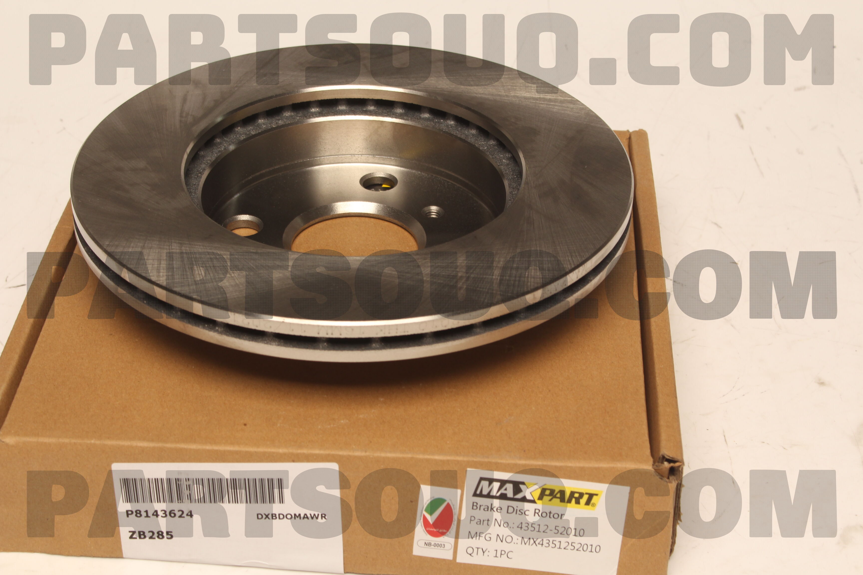 BRAKE DISC ROTOR FRON 4351252010 | MAXPART Parts | PartSouq