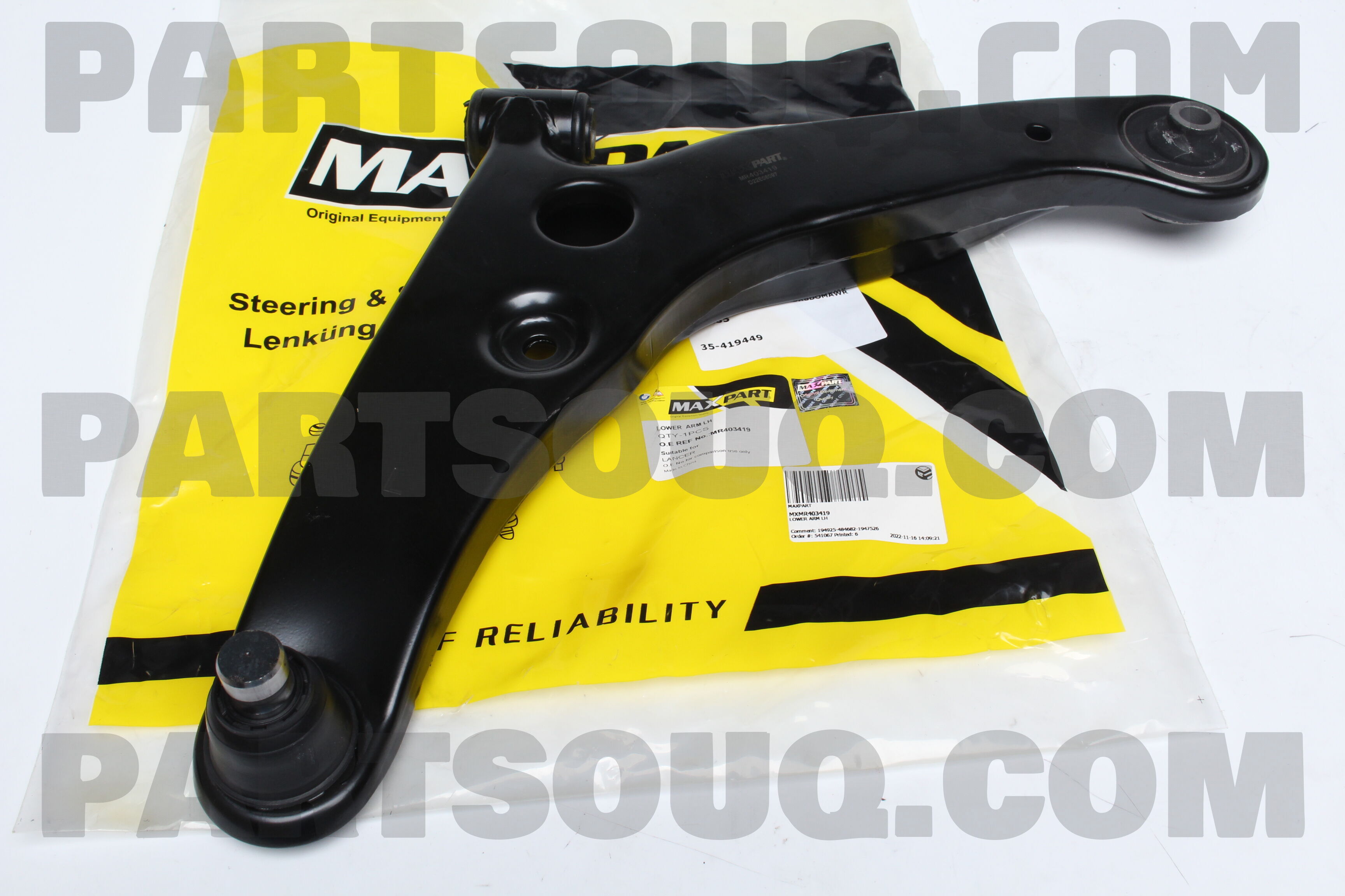 LOWER ARM BUSH MI LANCER 2001 MR403419 RH TAGA MR403419 | Pluto Parts ...
