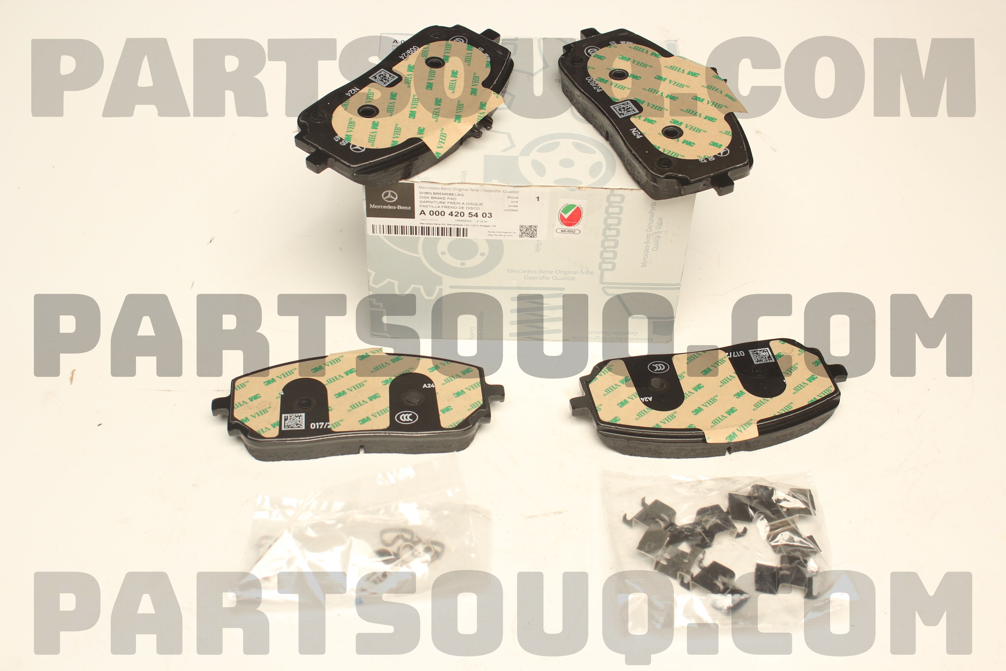 BRAKE PAD FRT-A(W177) A0004205403 | MERCEDES Parts | PartSouq