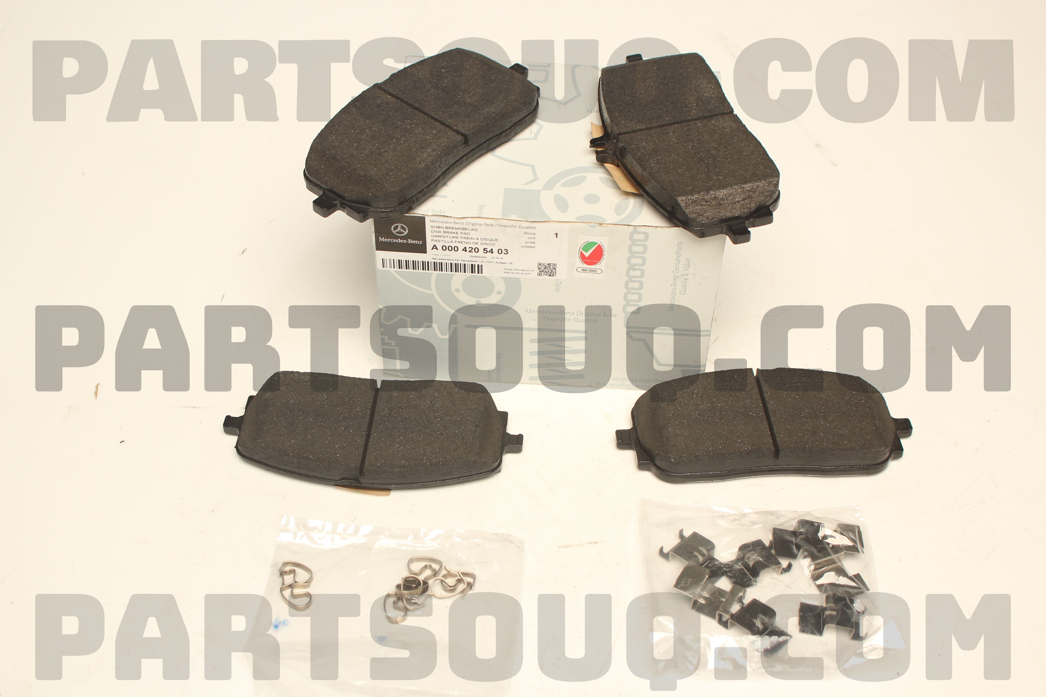BRAKE PAD FRT-A(W177) A0004205403 | MERCEDES Parts | PartSouq