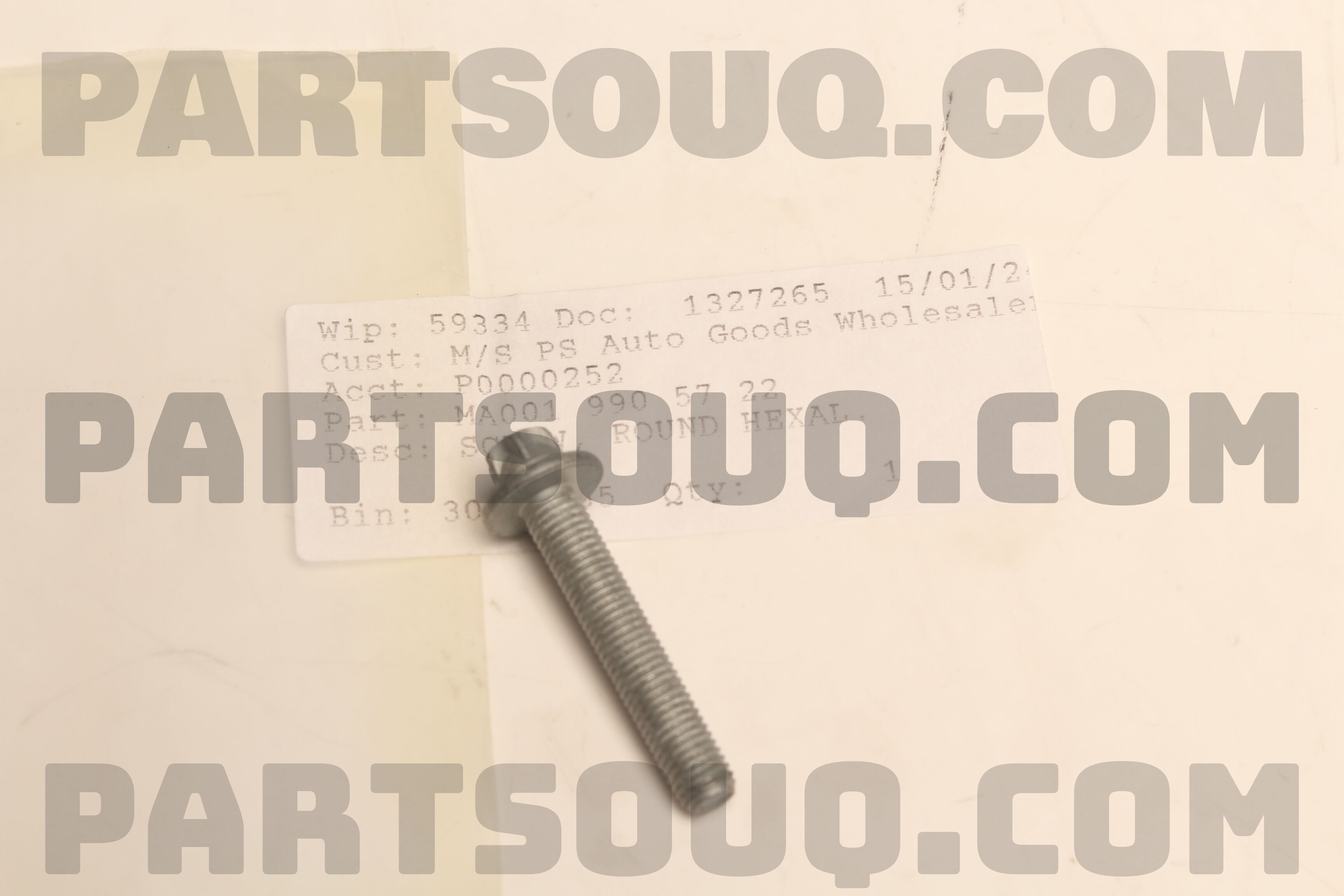 SCREW, ROUND HEXAL. HEAD A001990572264 | MERCEDES Parts | PartSouq