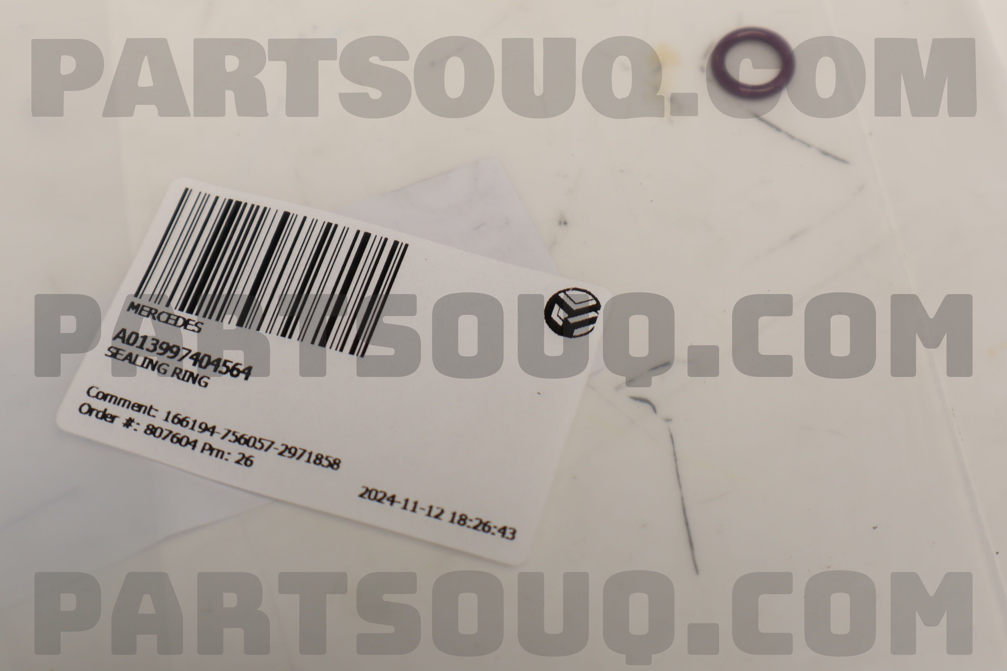 SEAL RINGVL A1409970645 | MERCEDES Parts | PartSouq