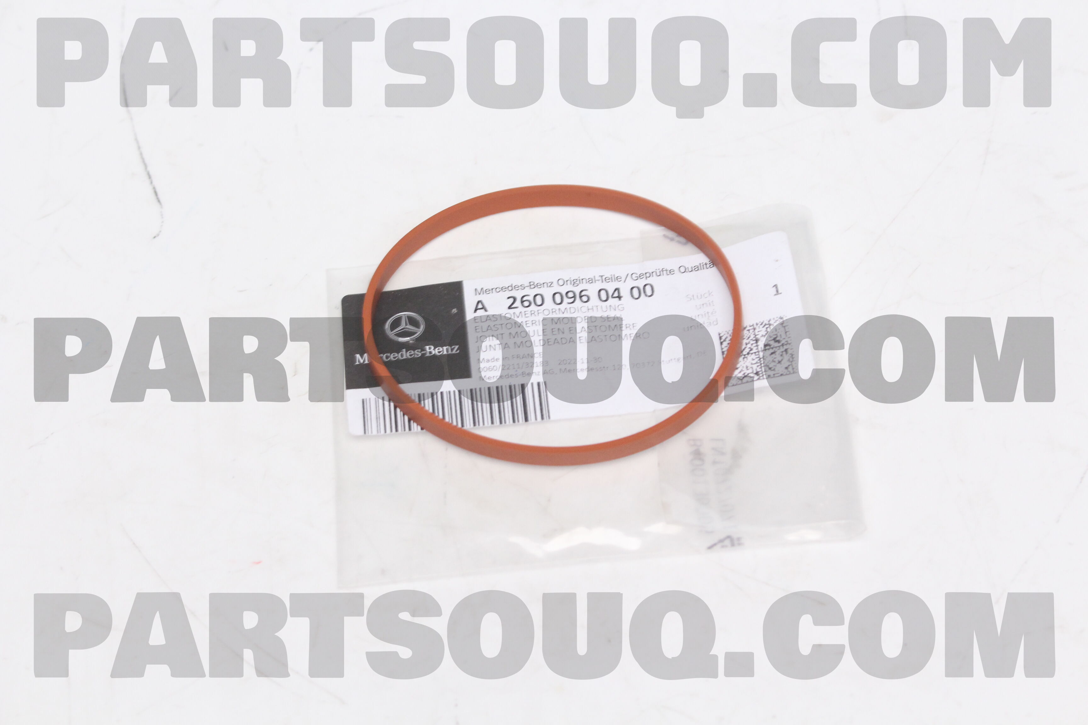ELASTOMERIC MOLDED SEAL A2600960400 | MERCEDES Parts | PartSouq