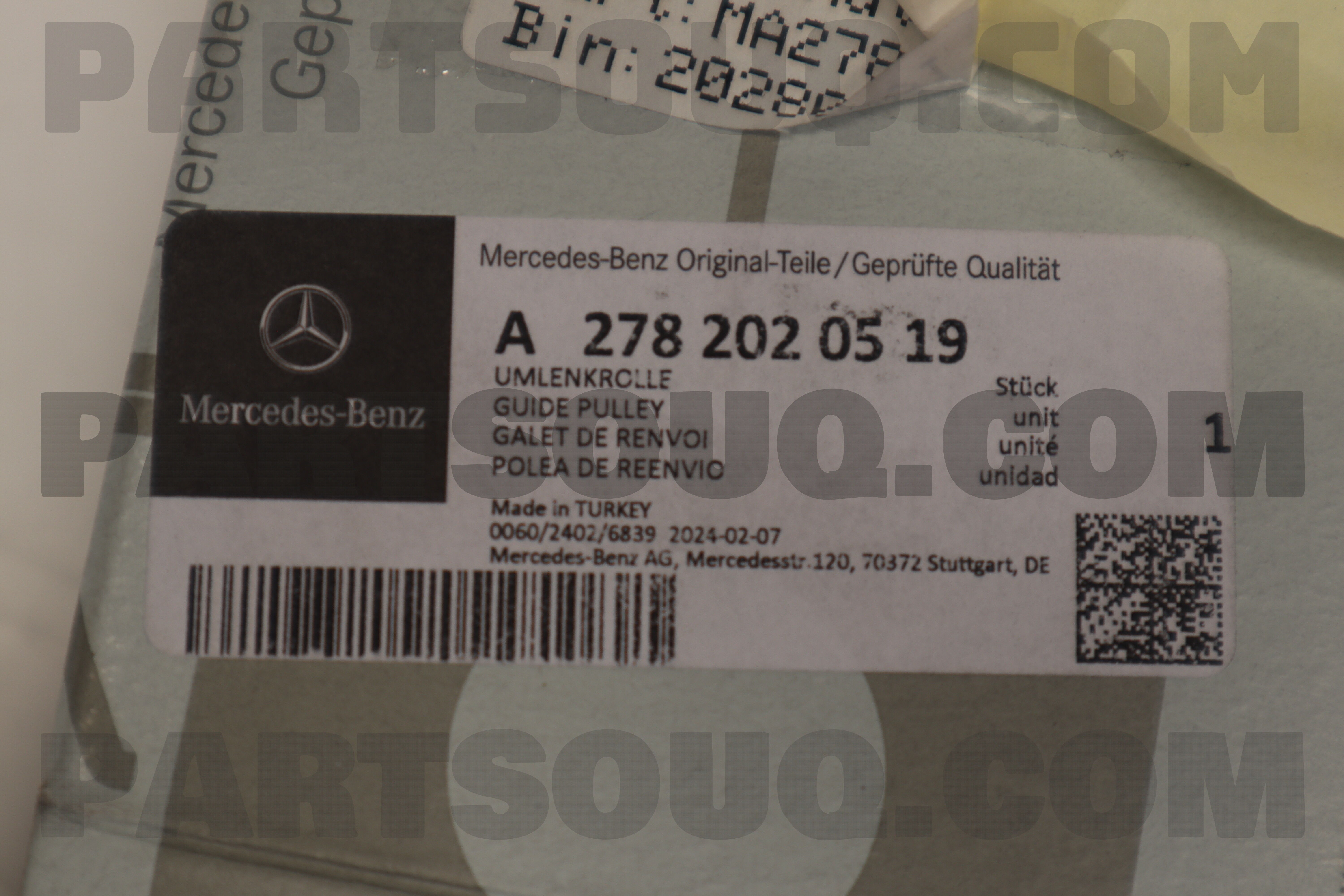 PULLEY/DEFLECTION-W222 VKM38264 | SKF Parts | PartSouq